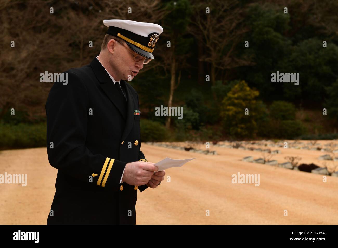 YOKOHAMA, Japan (Feb. 14, 2023) Lt. Matthew Moynihan, U.S. Navy Command ...