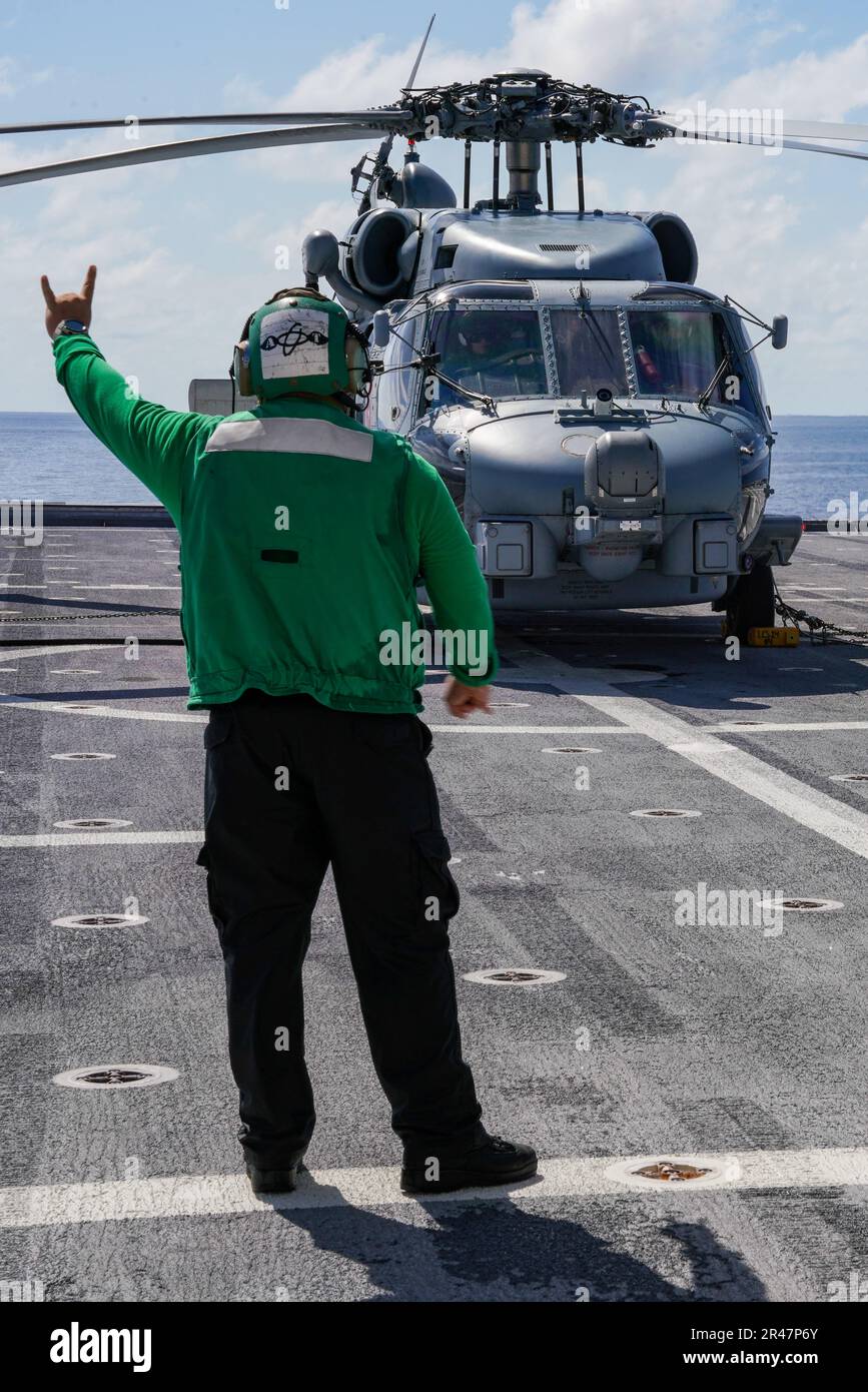 NATUNA SEA (Mar. 27, 2023) Aviation Electronics Technician 1st Class ...