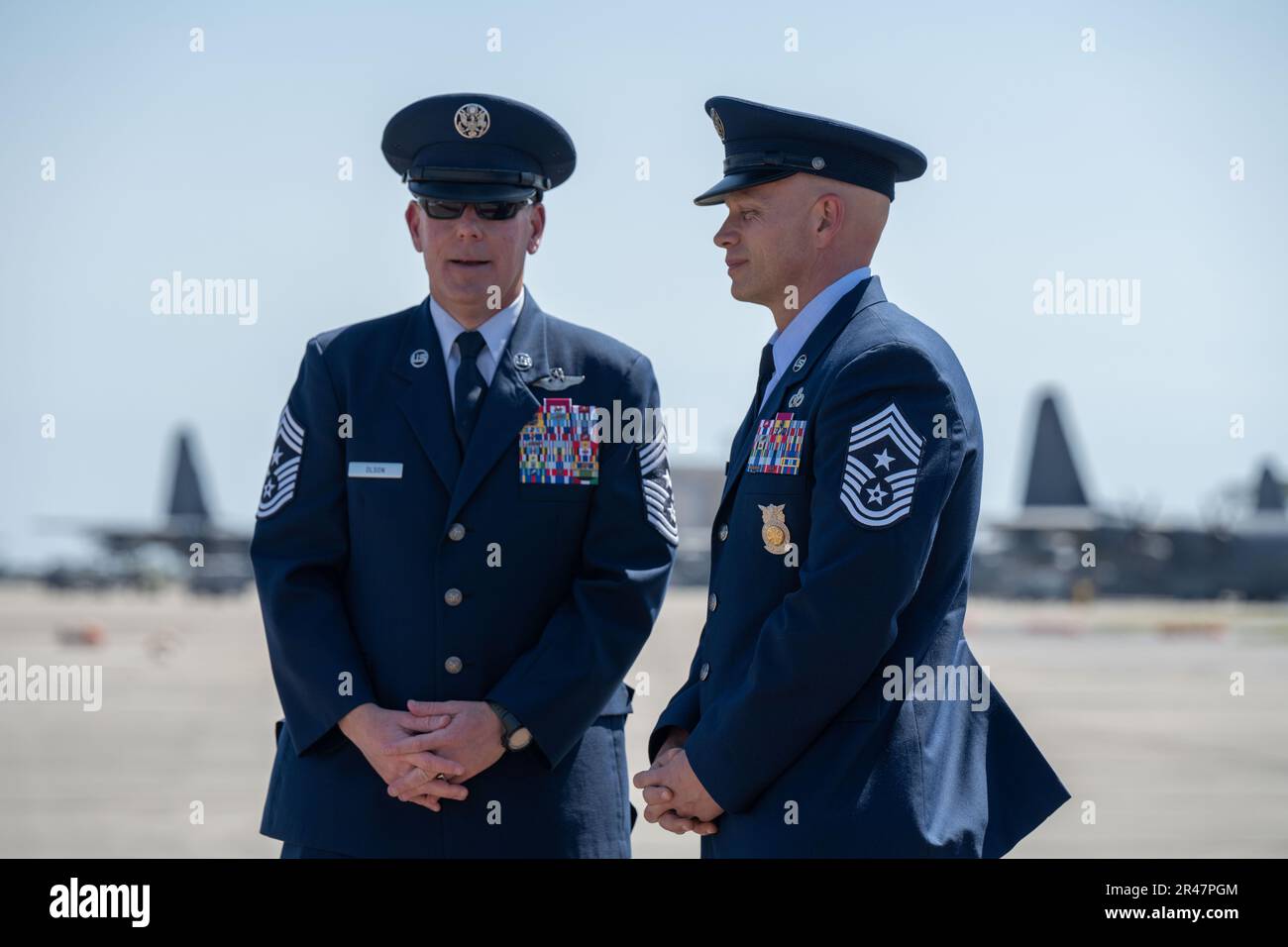 Chief Master Sgt. Cory M. Olson, Command Chief of the Air Force Special ...