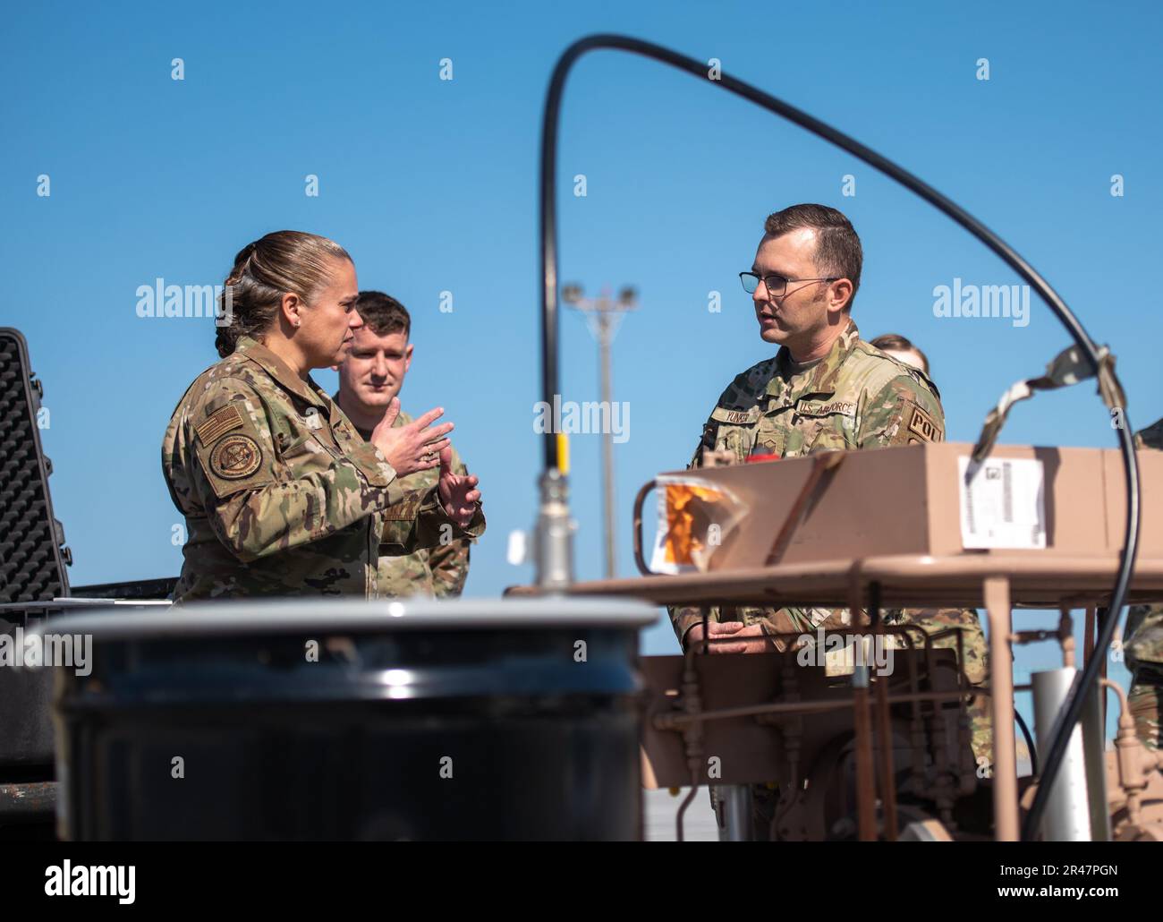 U.S. Air Force Maj. Gen. Linda Hurry, director of logistics, Deputy ...