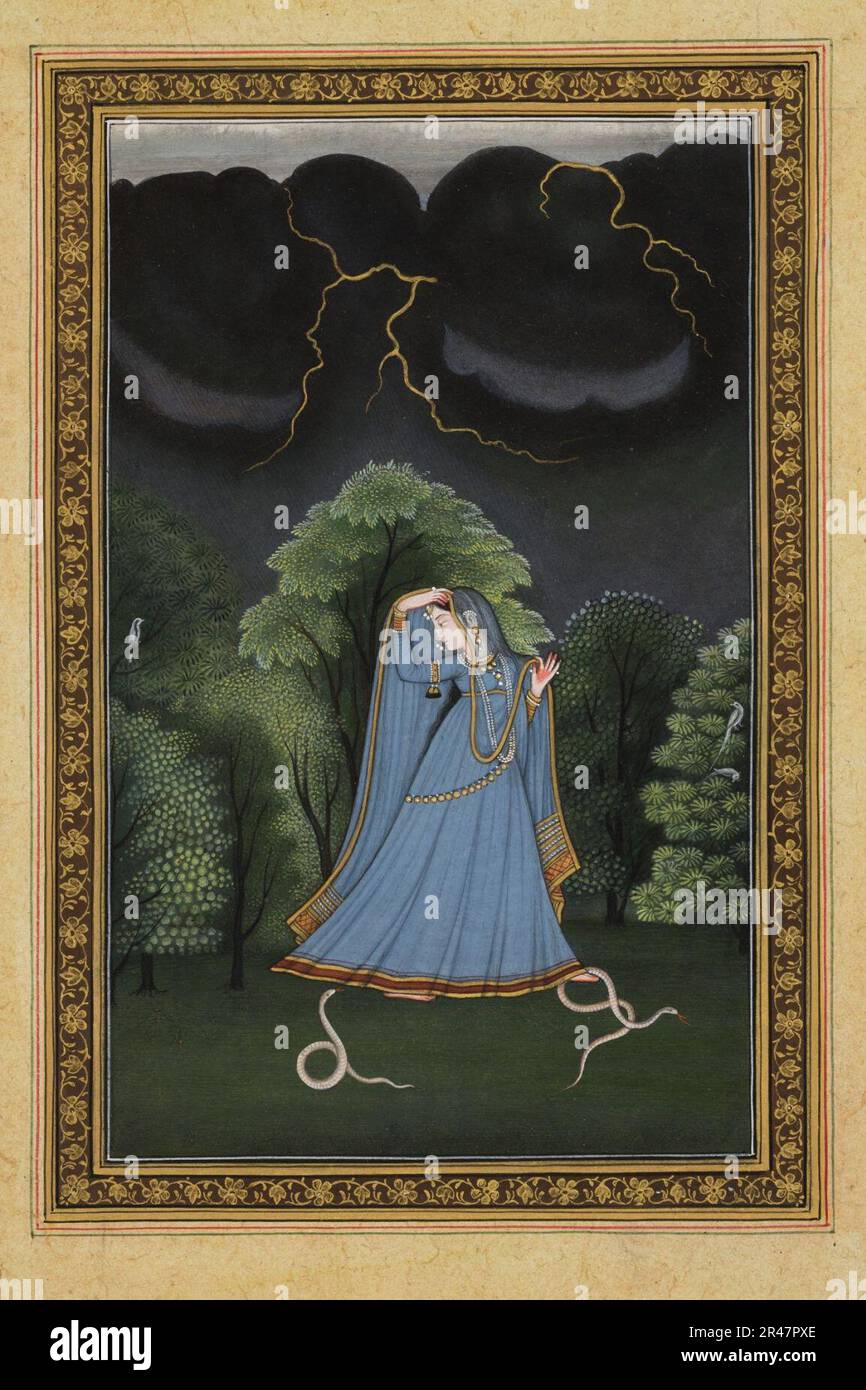 An indian miniature hi-res stock photography and images - Alamy