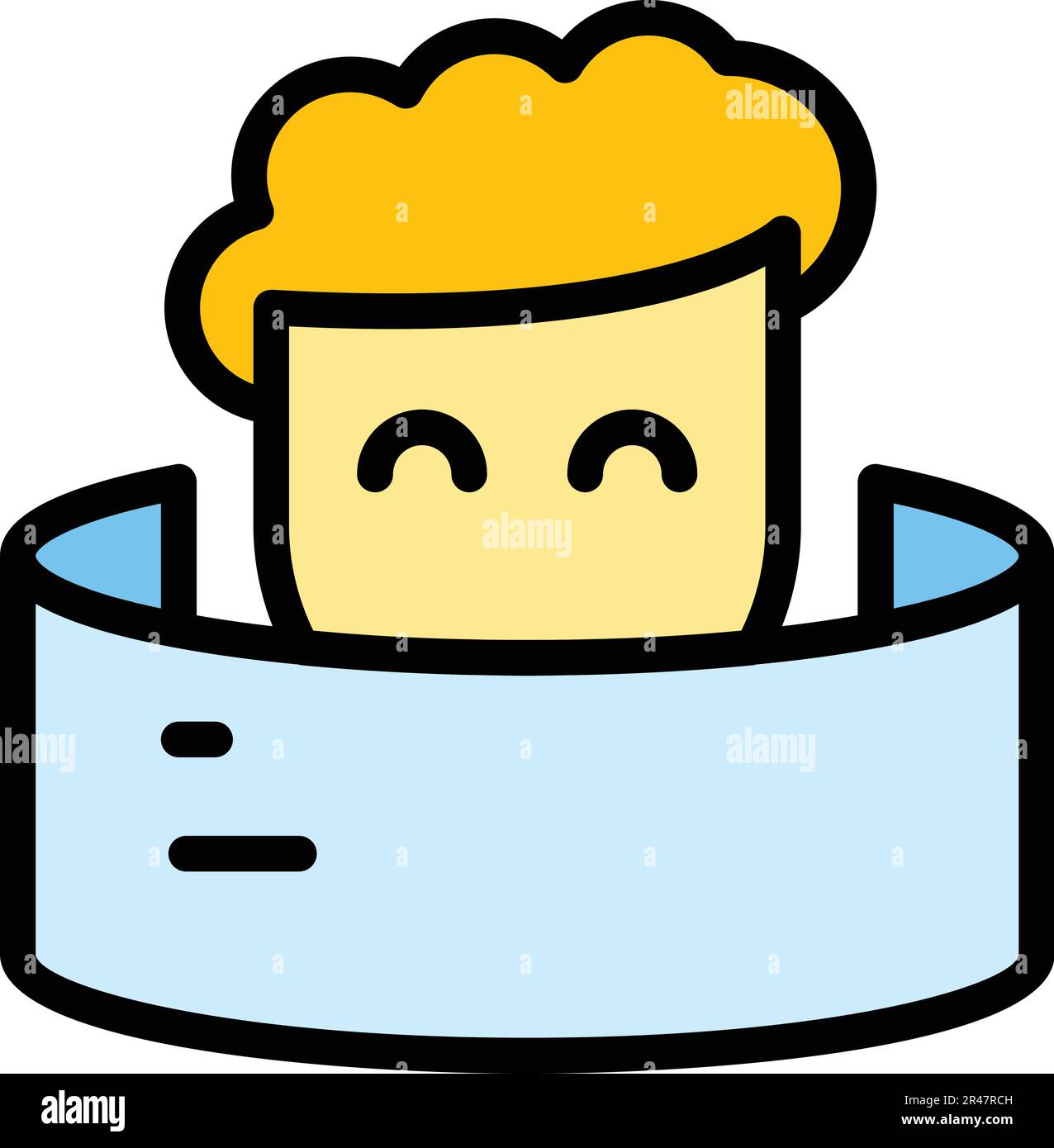 Vr gamer icon. Outline Vr gamer vector icon for web design isolated on ...