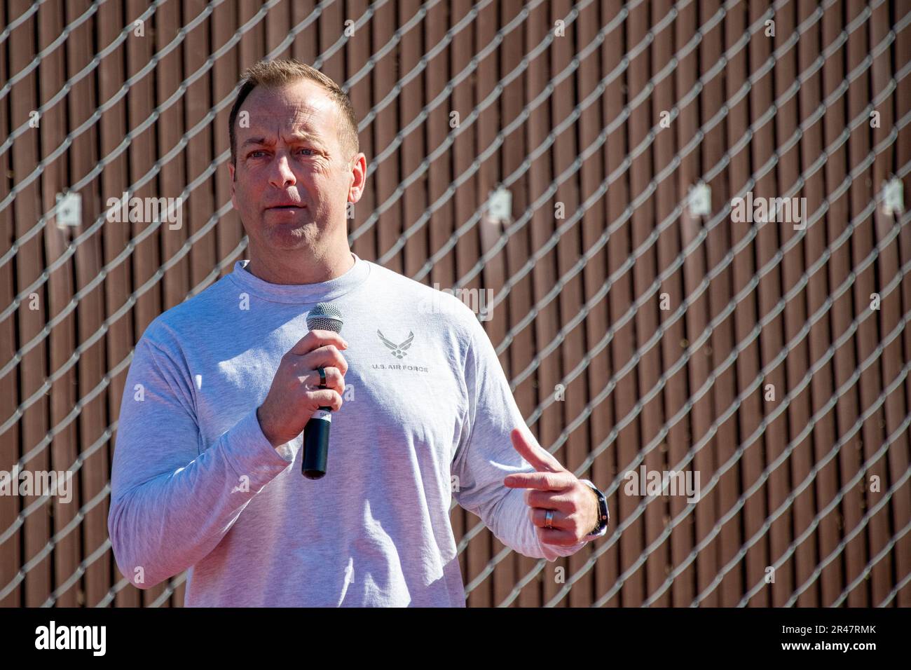 U.S. Air Force Chief Master Sgt. Keith Scott, 60th Air Mobility Wing ...