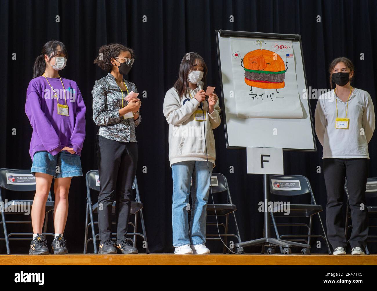 YOKOSUKA, Japan (Feb. 5, 2023) – Japanese and American students ...
