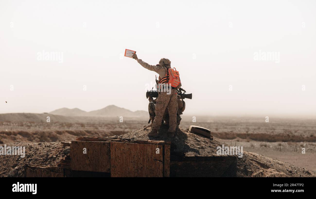 A U.S. Marine with 3d Littoral Combat Team, 3d Marine Littoral Regiment ...