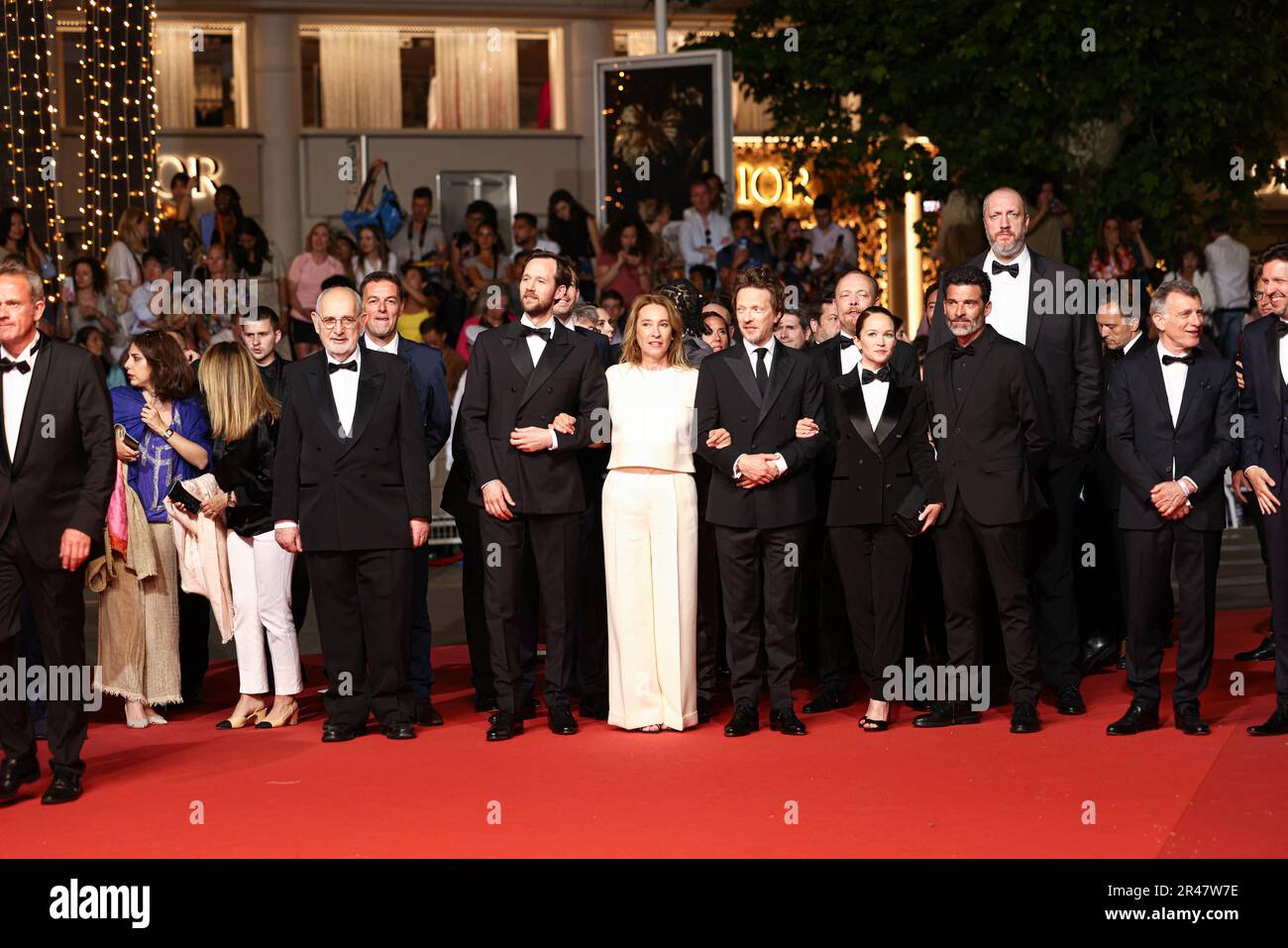 Cannes, France. 26th May, 2023. Djibril Pavadé, Xavier Mathieu, Antoine ...