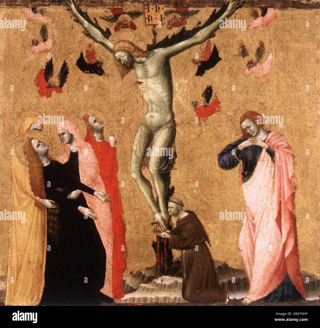 Unknown painter - Crucifixion Stock Photo - Alamy