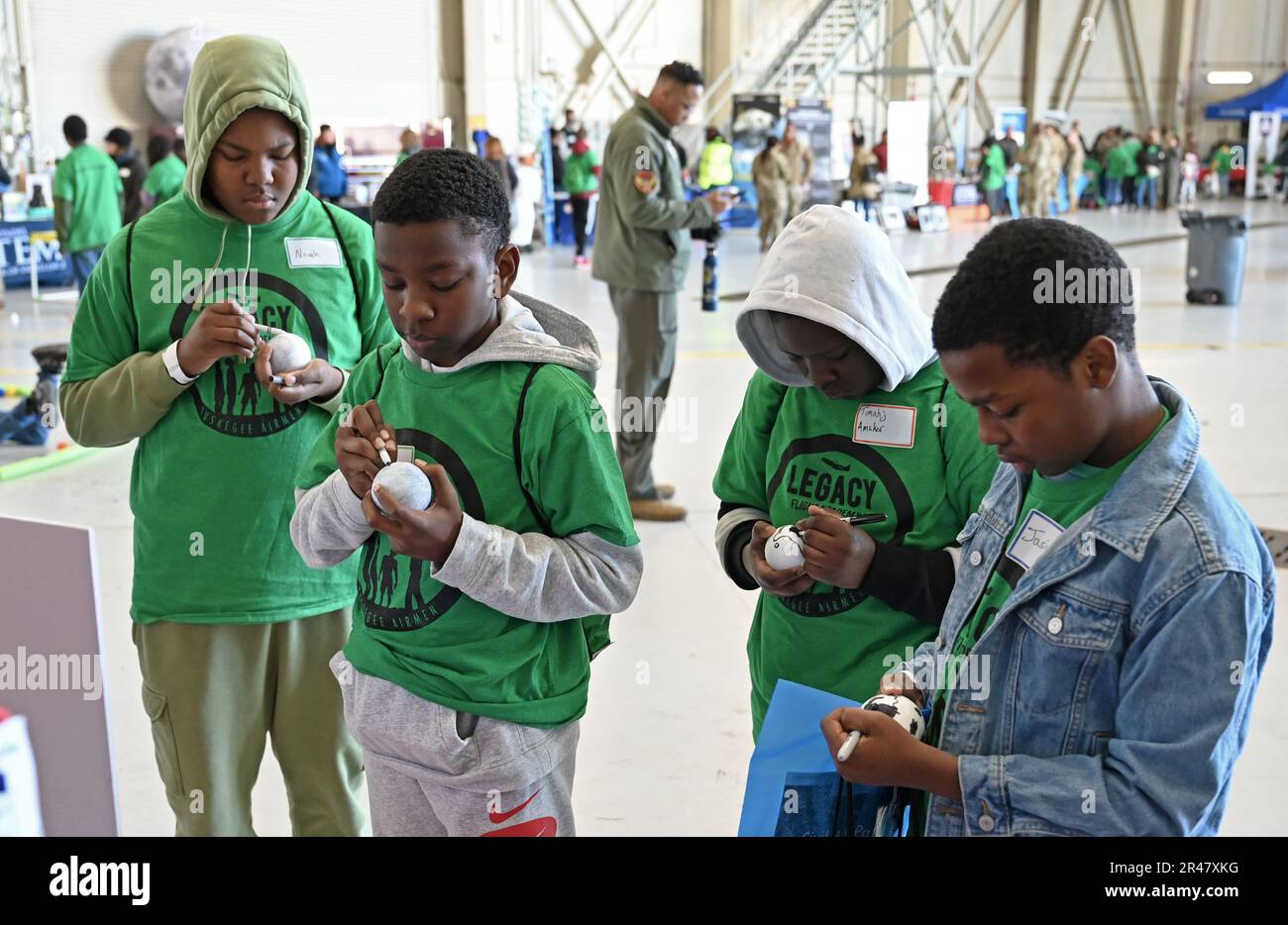 Legacy Flight Academy students learn about gravity and orbit at a STEM ...