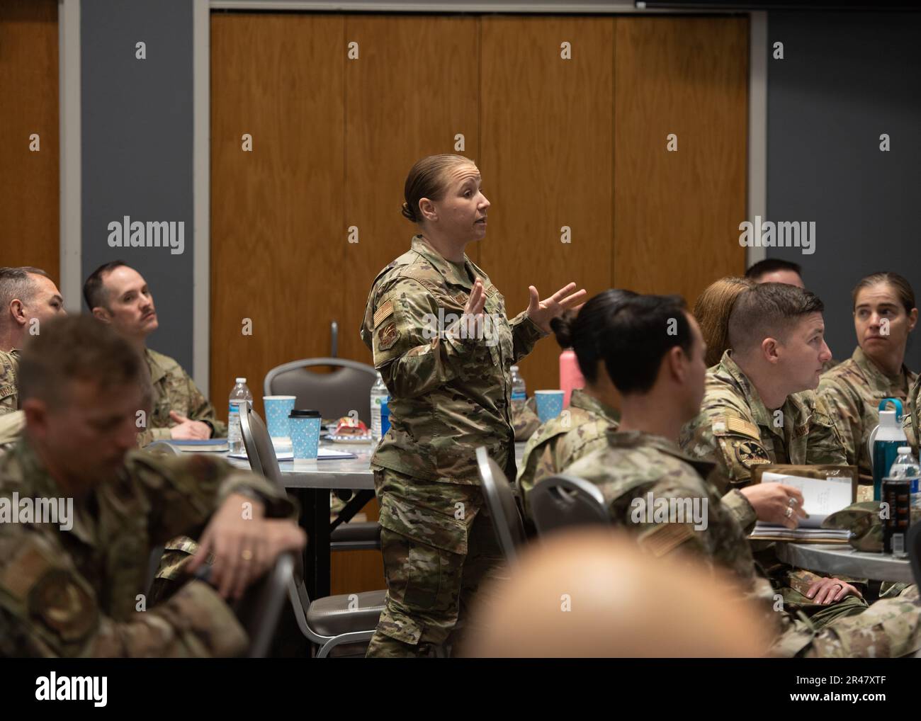 U.S. Air Force Chief Master Sgt. Nicole Gill, 373rd Intelligence ...