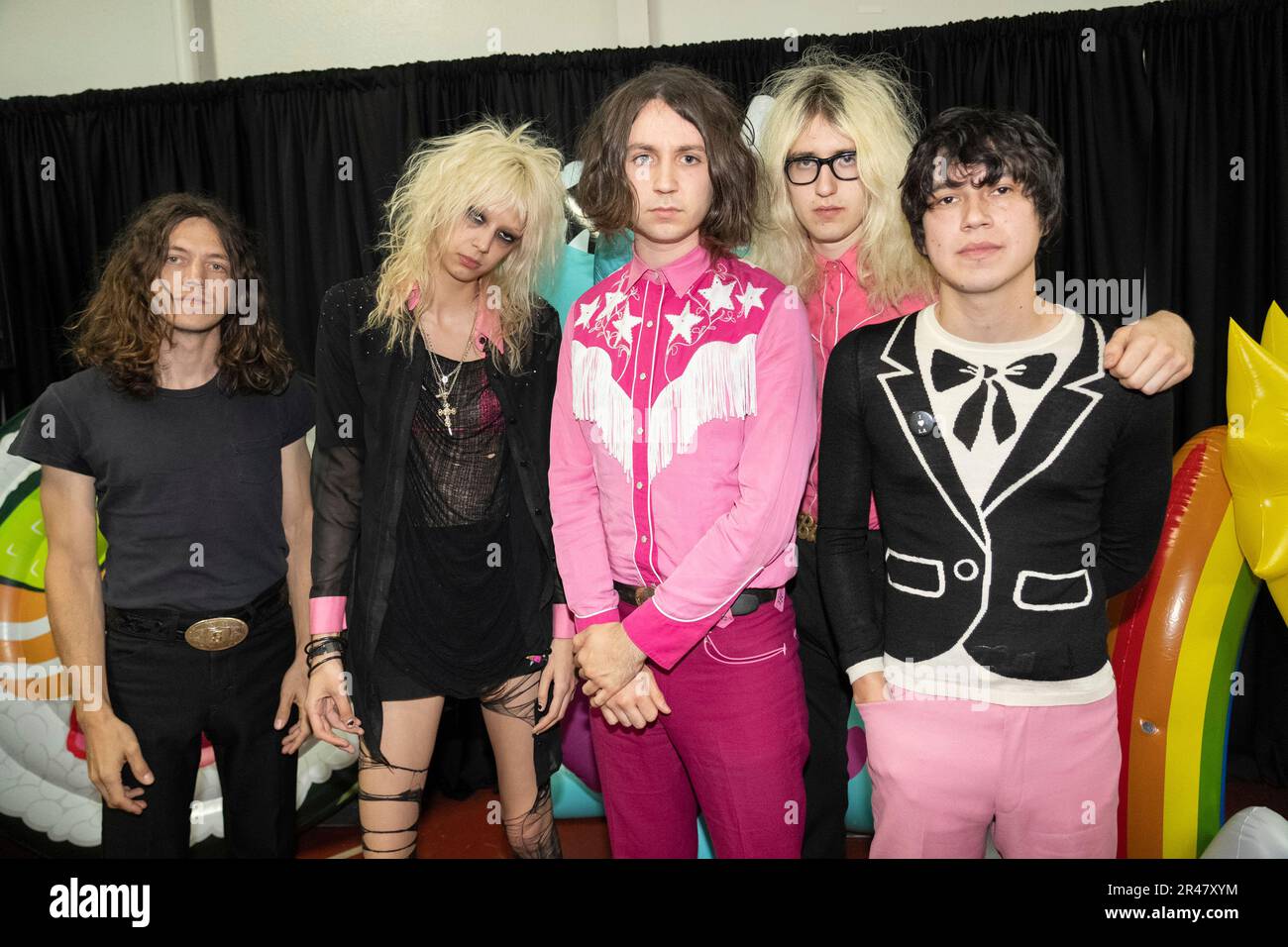 Seth Carolina, left, Arrow de Wilde, Henri Cash, Bill Cash, and Tim ...