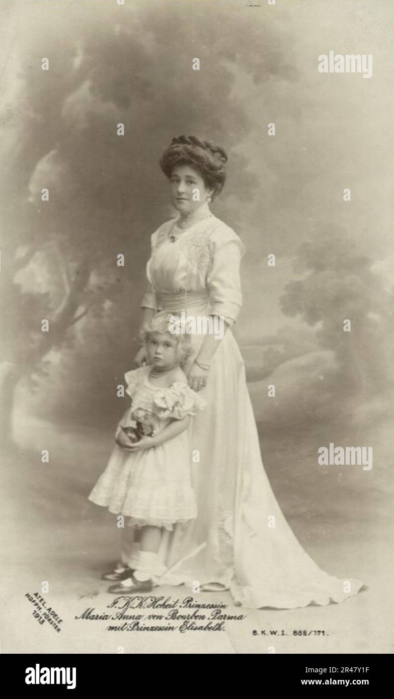 Unknown photographer - Photograph of Marie Anne of Habsburg-Teschen ...