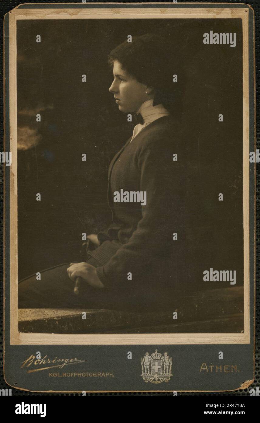 Unknown woman, mis-identified as Princess Carol of Rumania, by ...