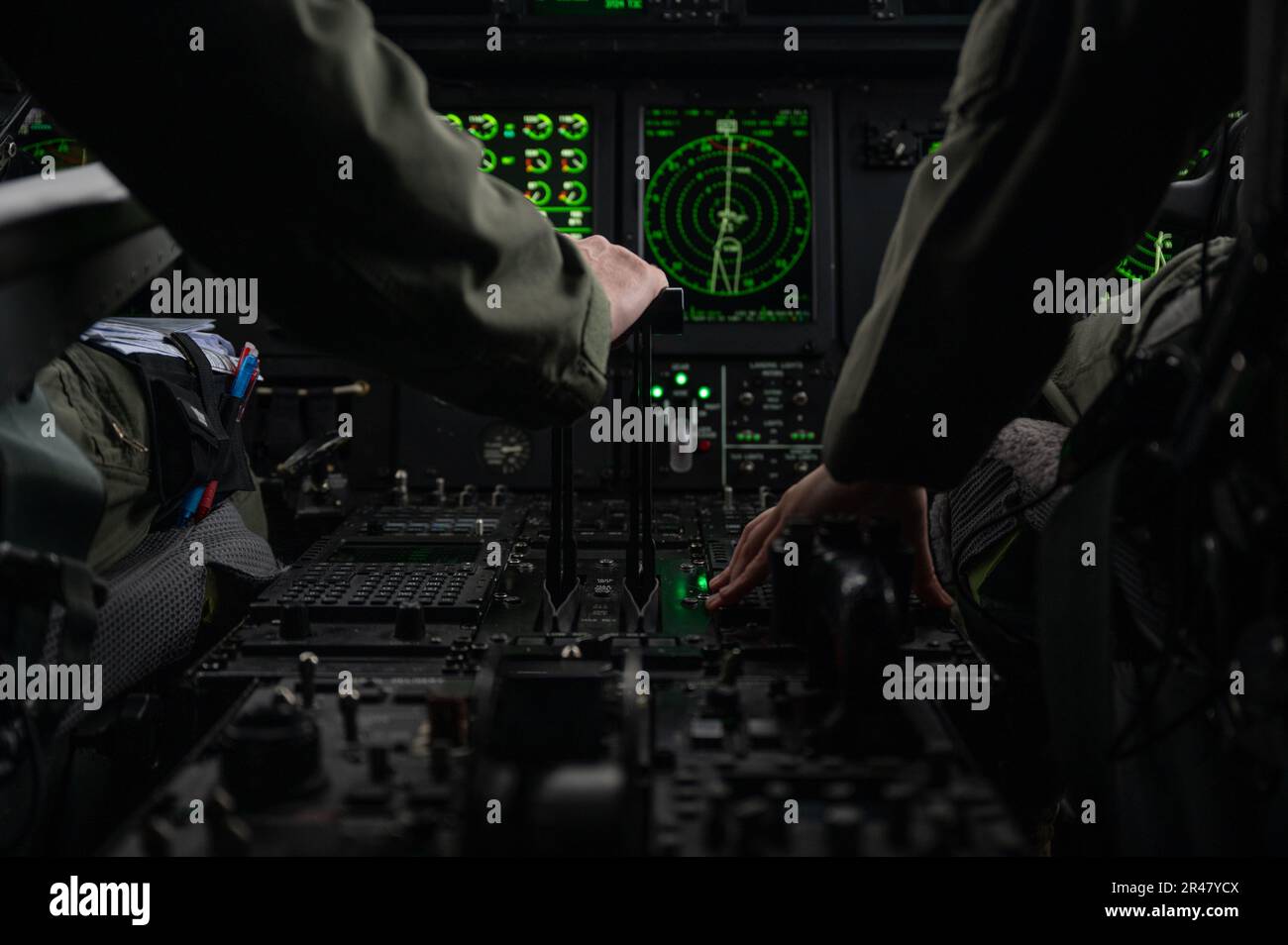 U.S. Air Force Maj. Sandra Salzman, 37th Airlift Squadron C-130J Super ...