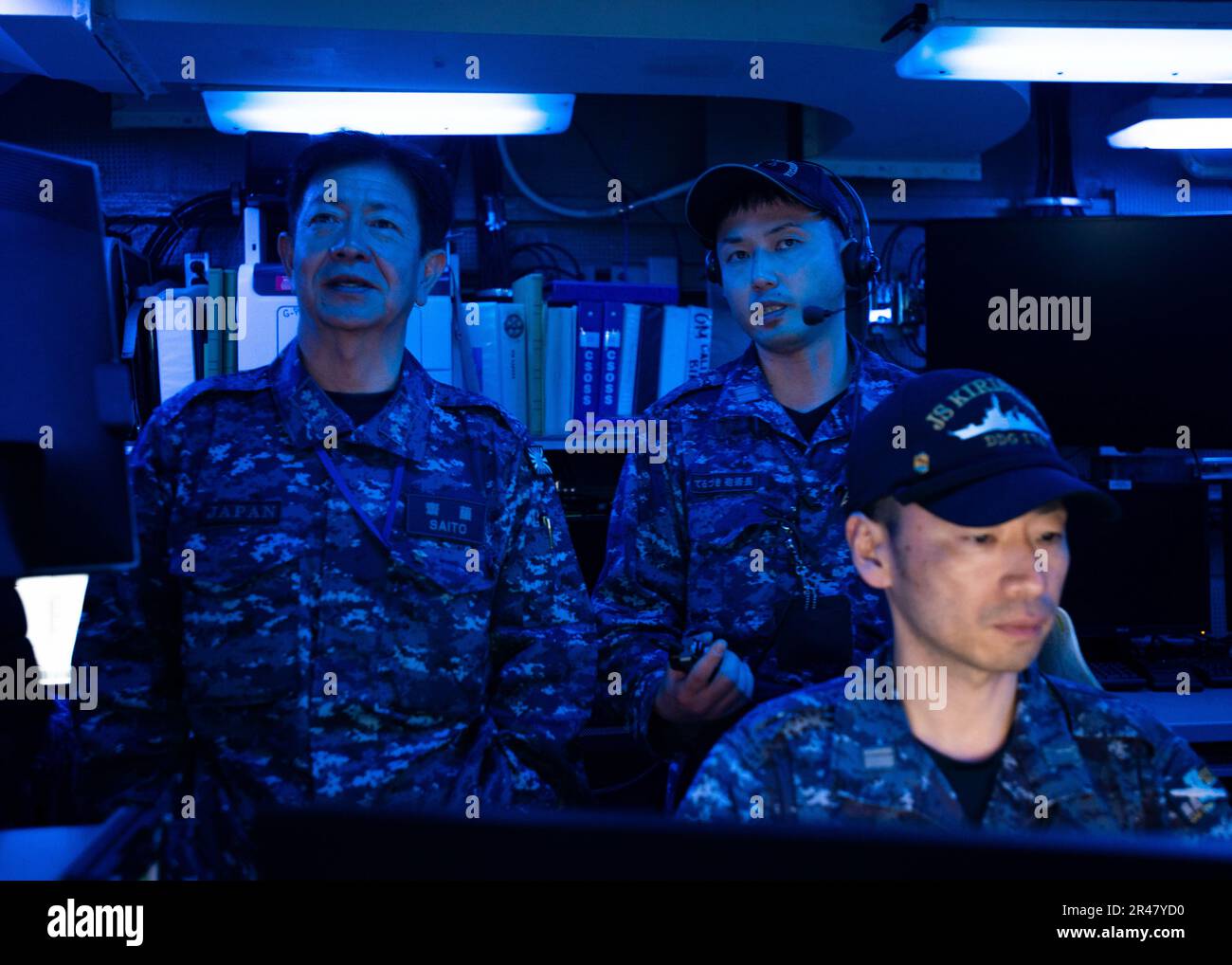 230325-N-MH015-1025 PHILIPPINE SEA (March 25, 2023) Vice Adm. SAITO ...