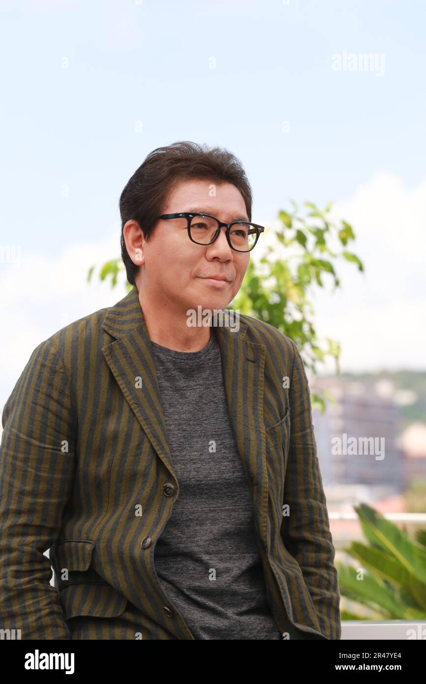 Cannes, France, 26th May, 2023. Director Kim Ji-woon at the photo call ...