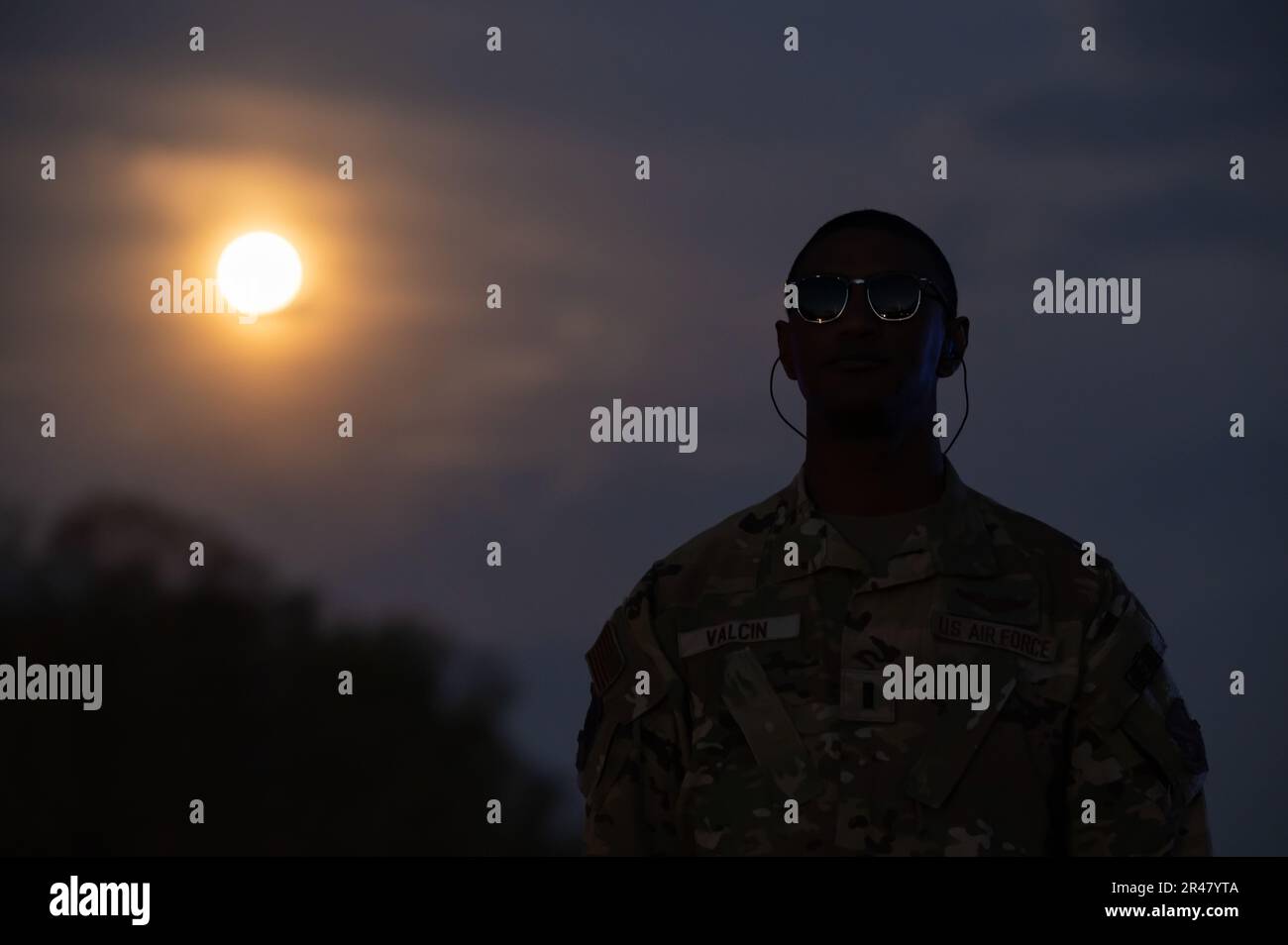 A UH-1N Huey pilot assigned to the United States Air Force's First ...