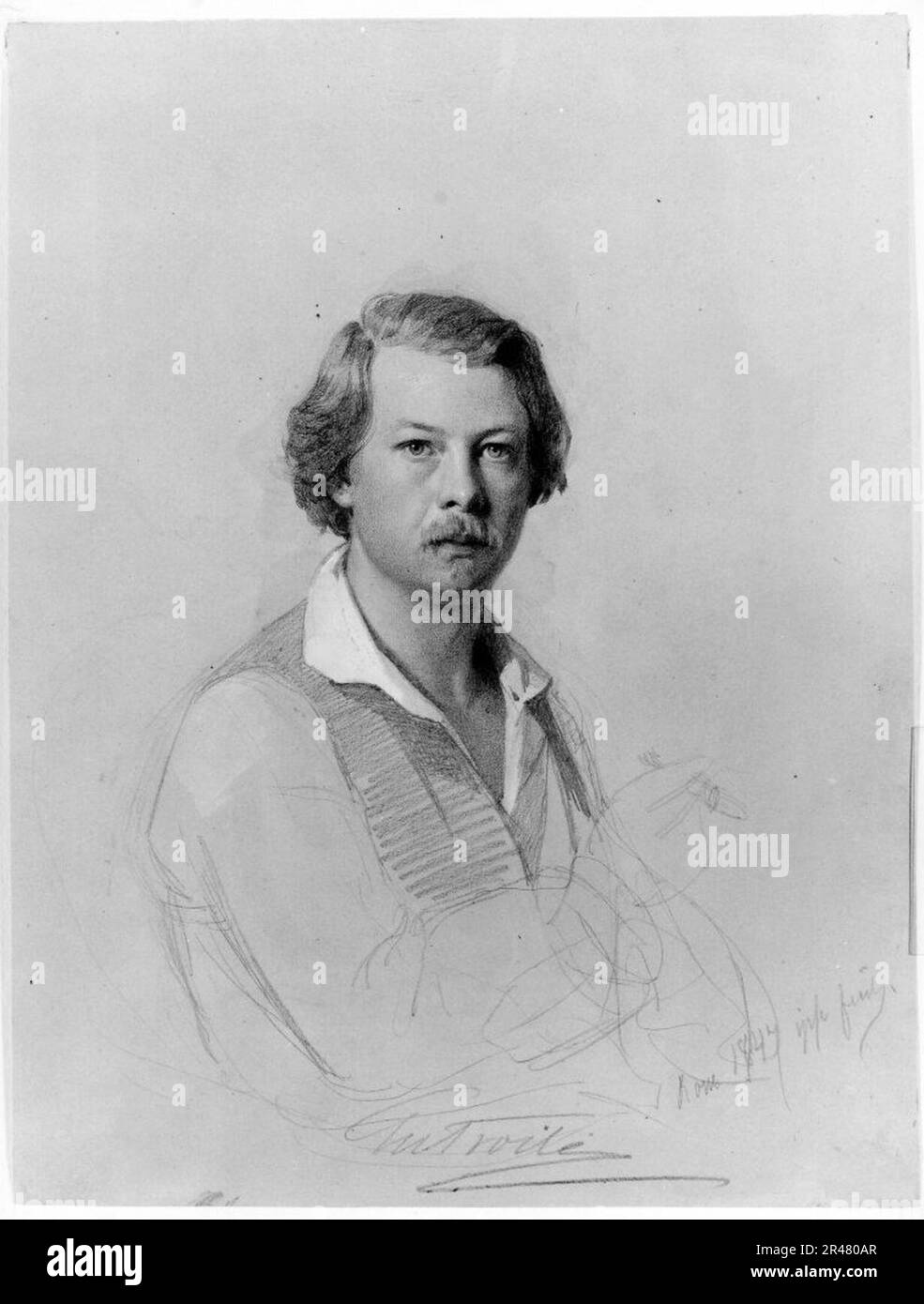 Uno Troili - Självporträtt Stock Photo - Alamy