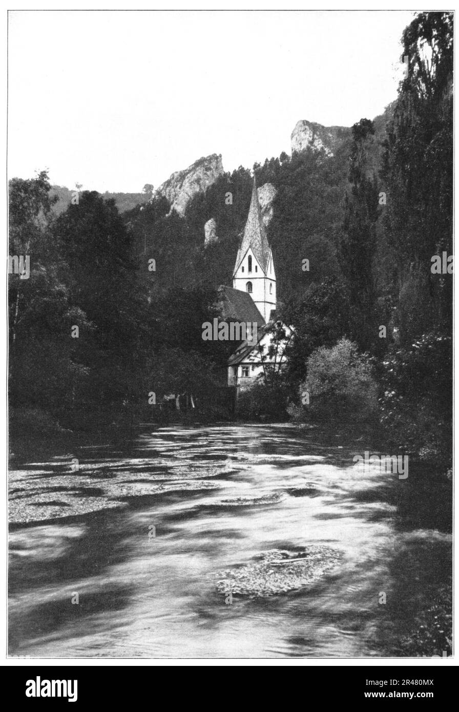 Unser Land 1925 B67, Blaubeuren, von der Trappen Stock Photo - Alamy