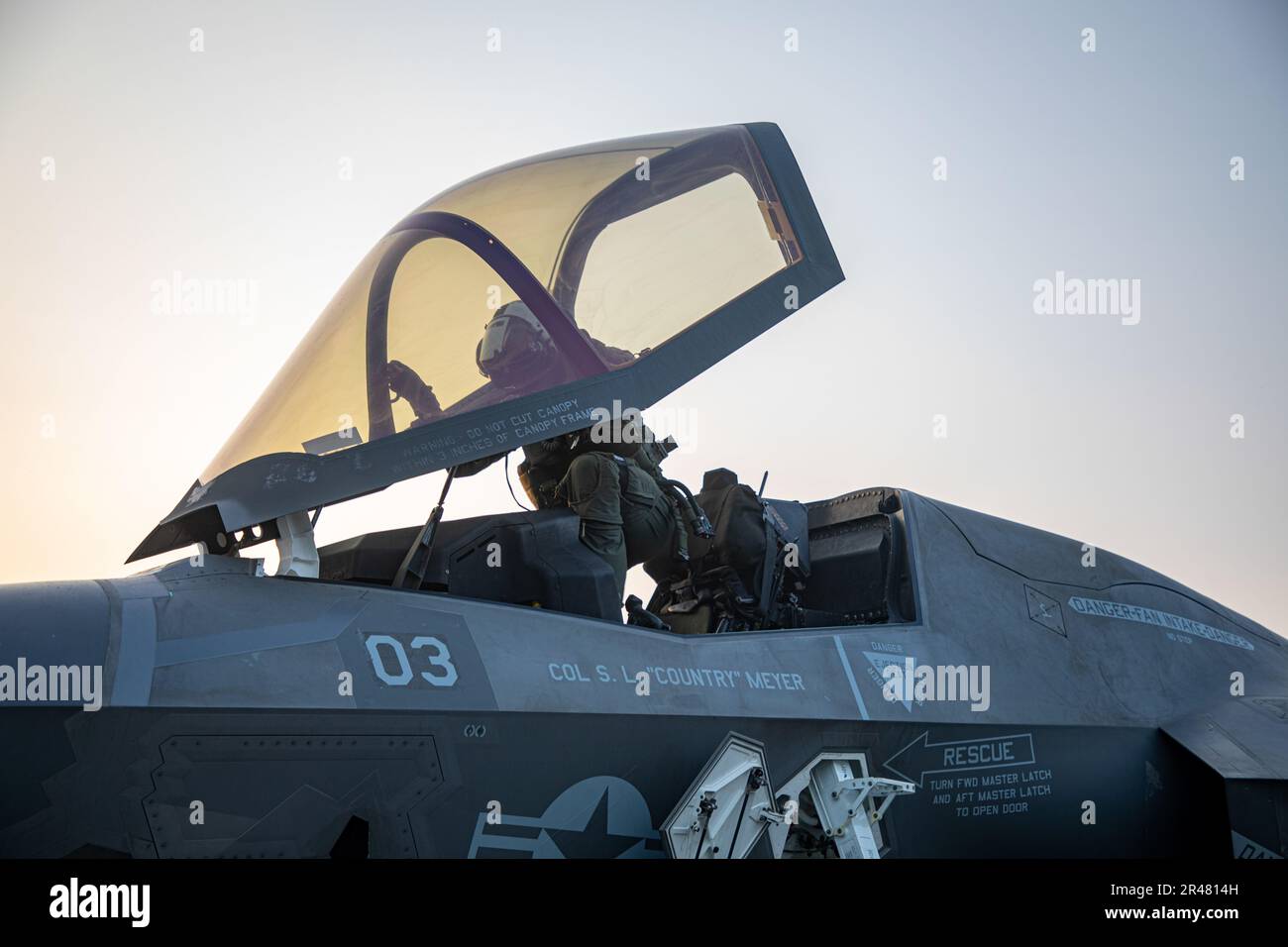 KOREA STRAIT (March 31, 2023) – U.S. Marine Corps Lt. Col. Aaron Trent ...