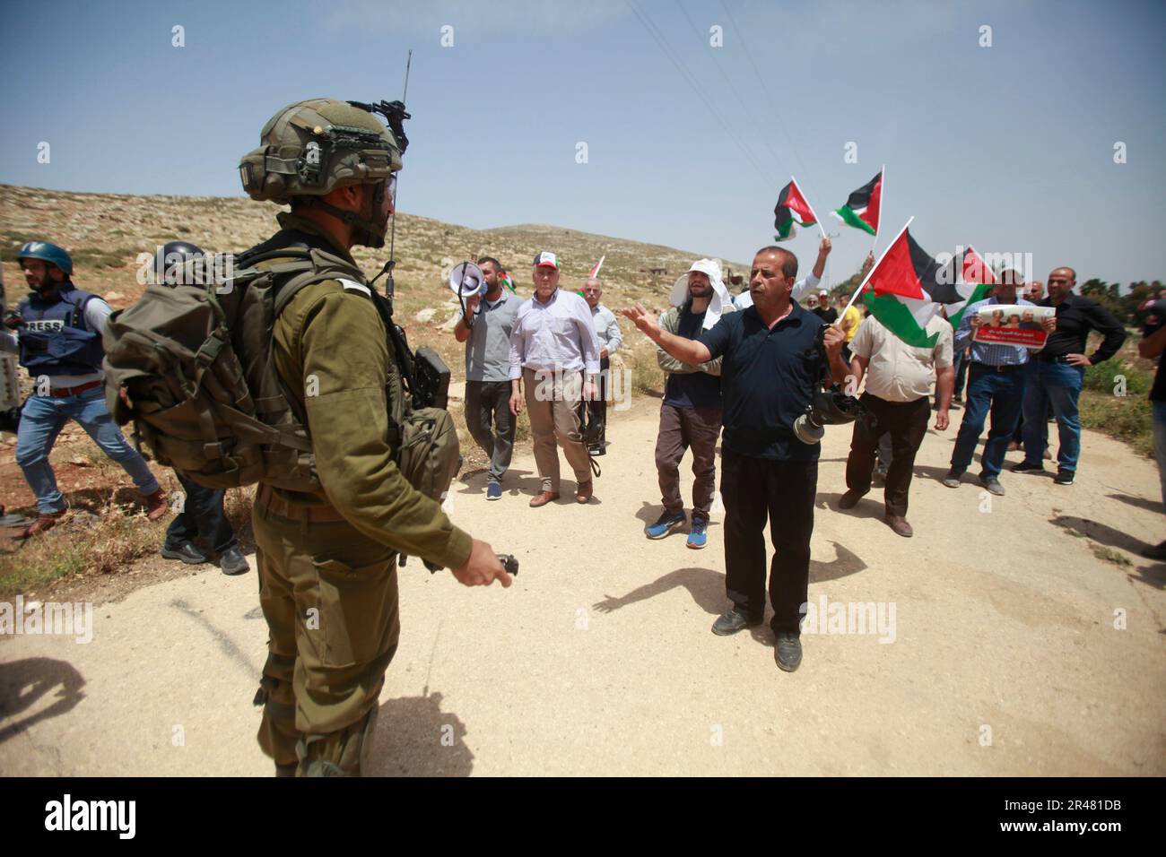 Jewish settlement of elon moreh hi-res stock photography and images - Alamy