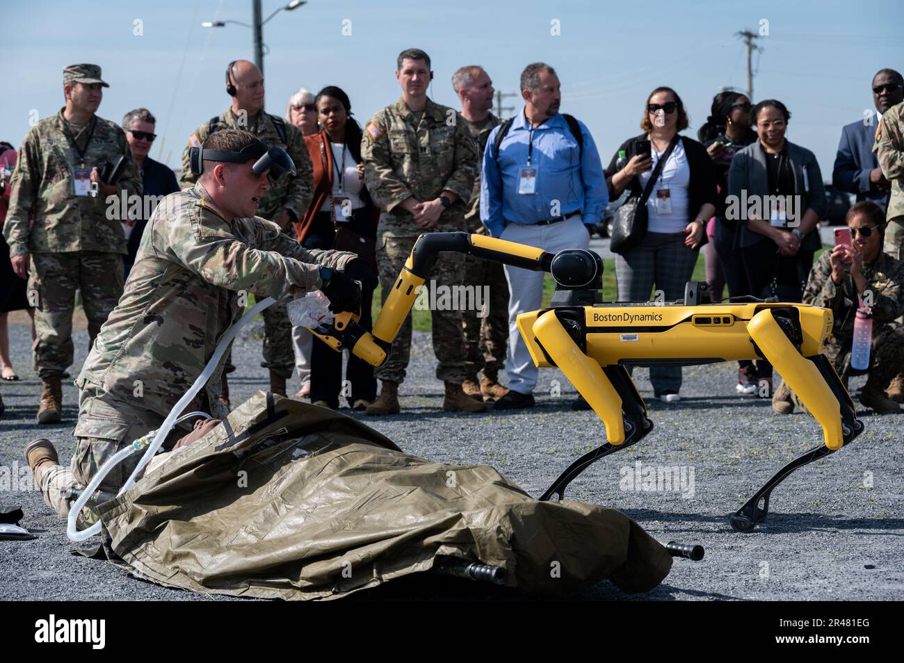U.S. Army Staff Sgt. Dylan Alameda, a combat medic, with Headquarters ...