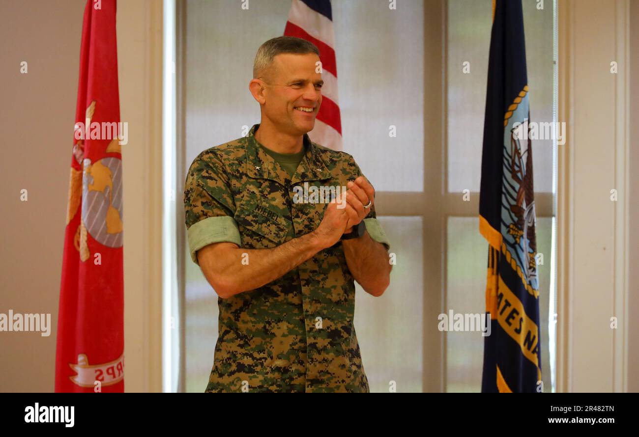U.S. Marine Brigadier General Andrew M. Niebel, Commanding General ...