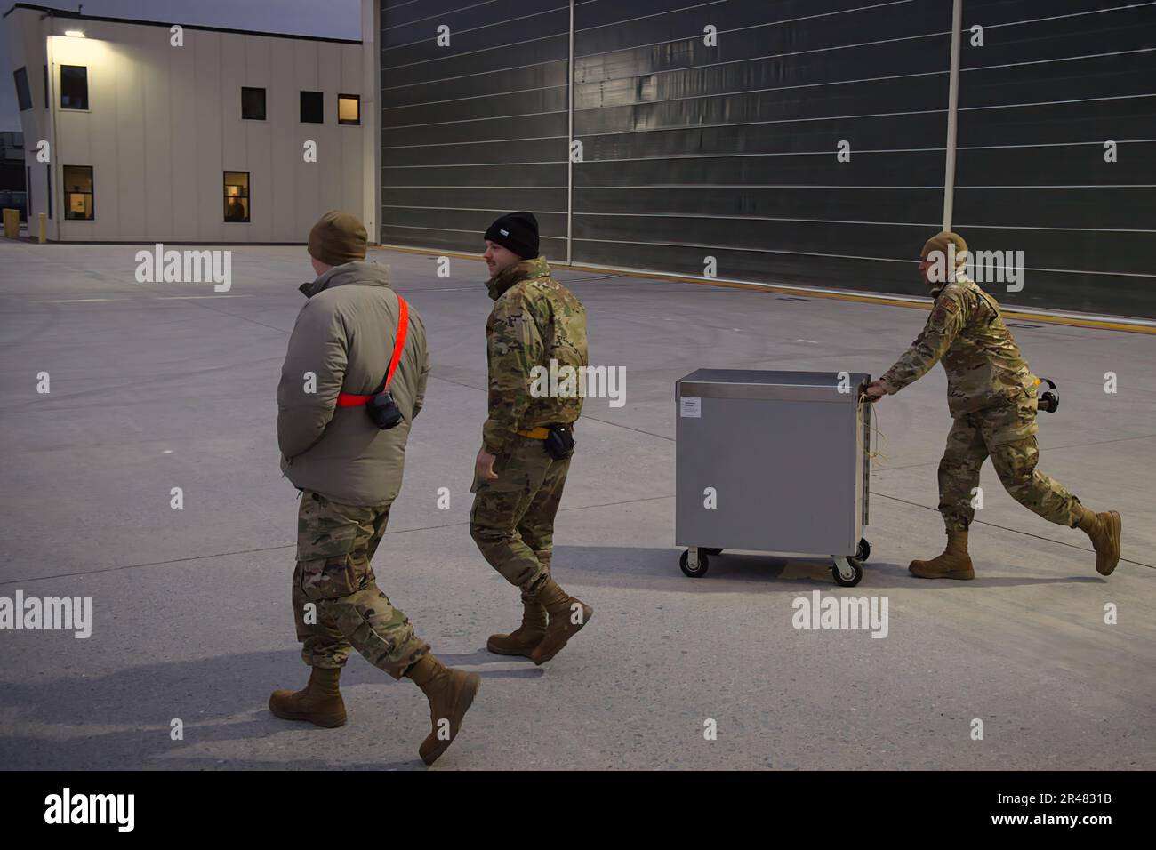 Crew chiefs from the maintenance squadron, at the 158th Fighter Wing ...