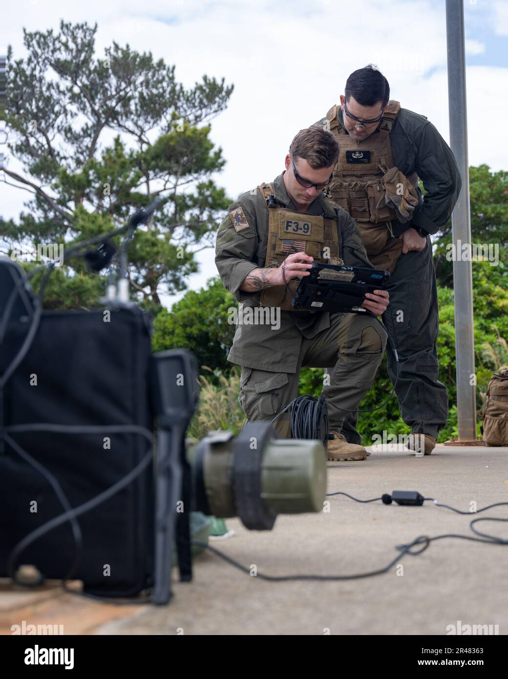 U.S. Marines with Combat Logistics Battalion 31, 31st Marine ...