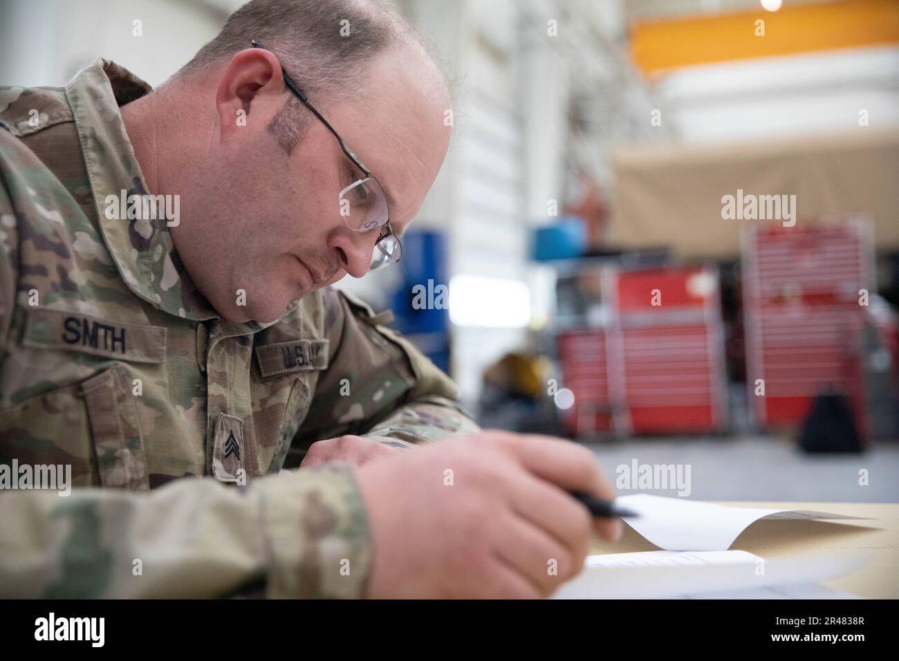 U.S. Army Sgt. Samuel Smith, 1245th Transportation Company, Oklahoma ...
