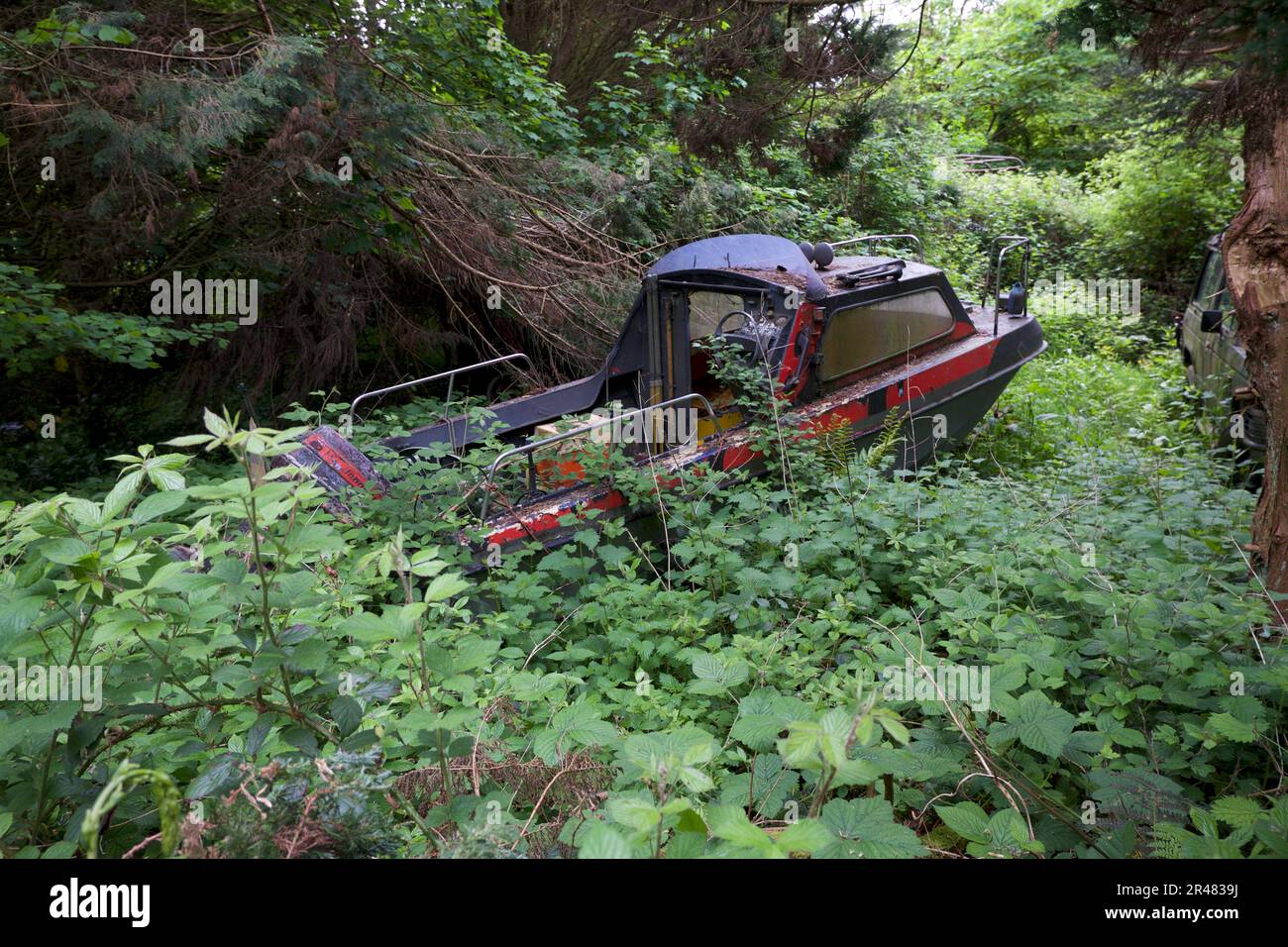 Tank cemetery cornwall uk Stock Photo - Alamy