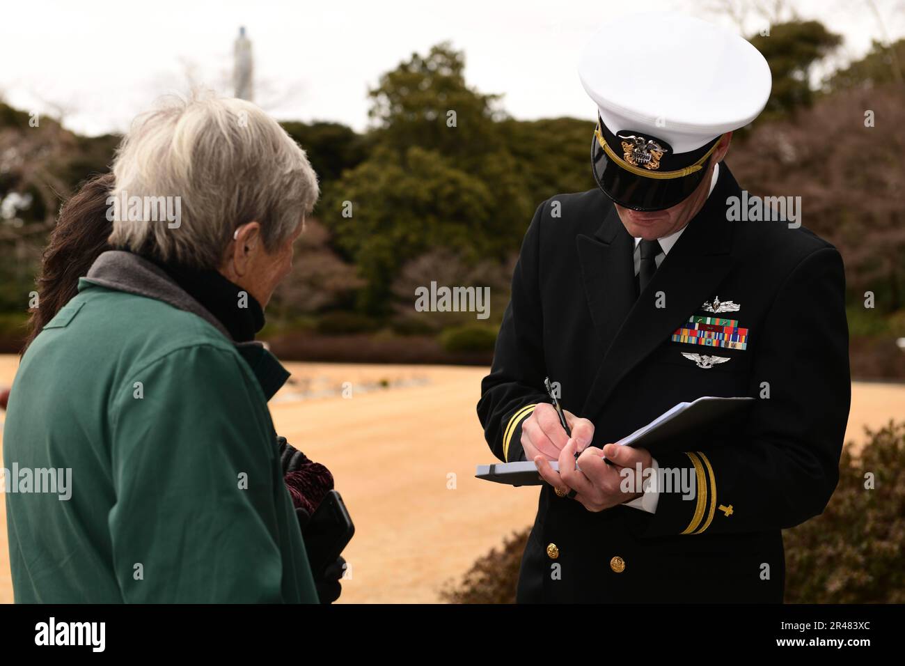 YOKOHAMA, Japan (Feb. 14, 2023) Lt. j.g. Nicolas Tobin, U.S. Navy Staff ...