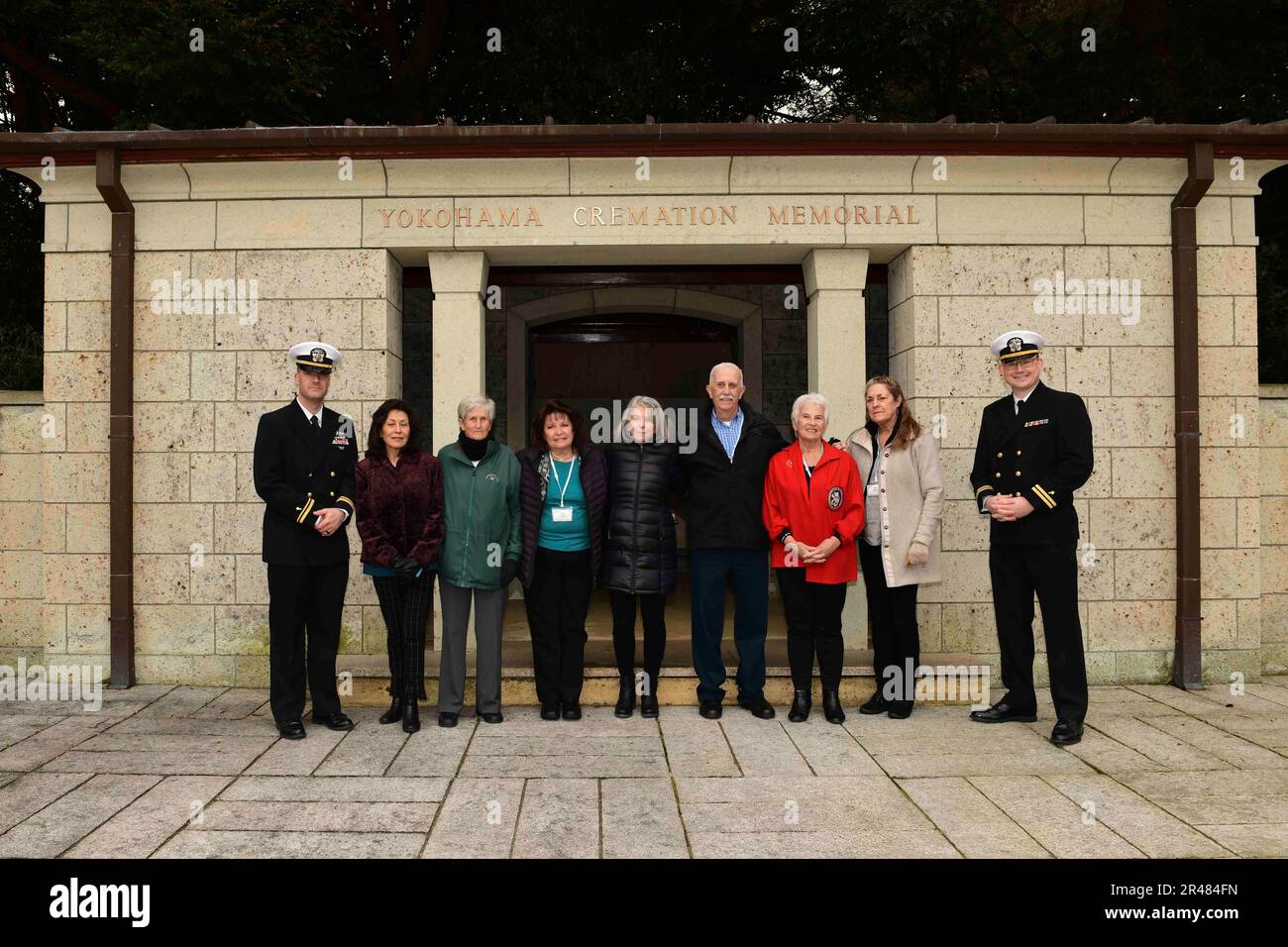 YOKOHAMA, Japan (Feb. 14, 2023) The families of POW service members, Lt ...