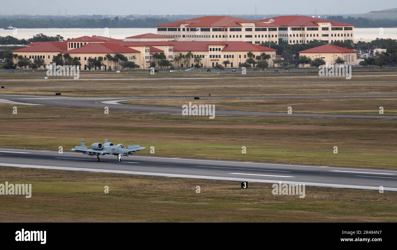An A-10 Thunderbolt II aircraft assigned to the 122nd Fighter Wing ...