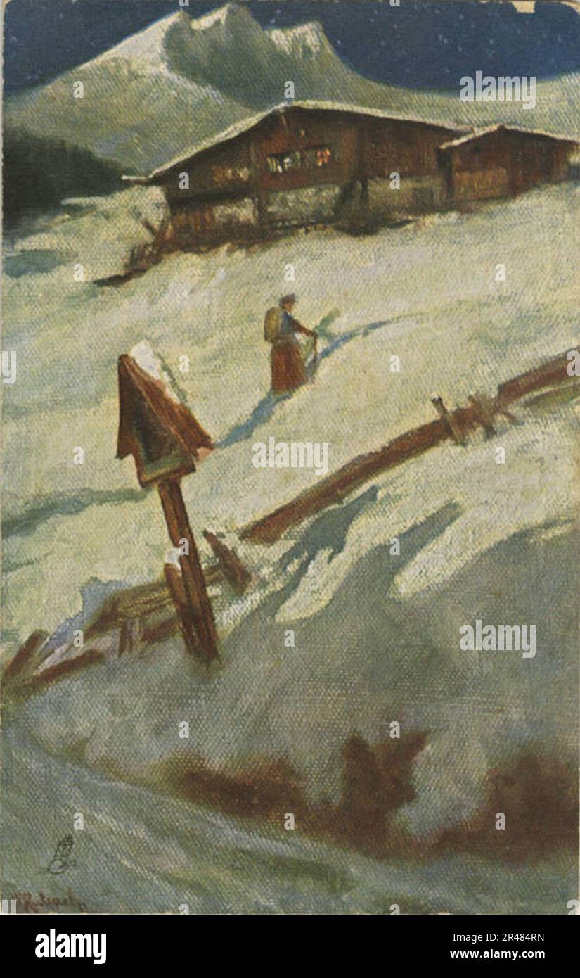 Untitled (Alpine Inn). (201B Stock Photo - Alamy