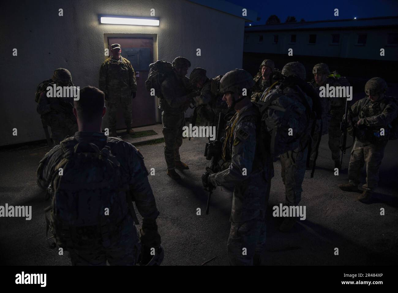 U.S. Soldiers assigned to Installation Management Command-Europe ...