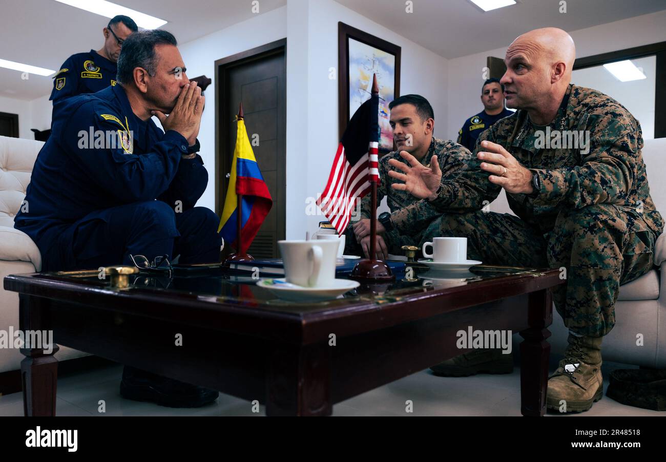 U.S. Marine Corps Lt. Gen. David Bellon, commander of U.S. Marine Corps ...