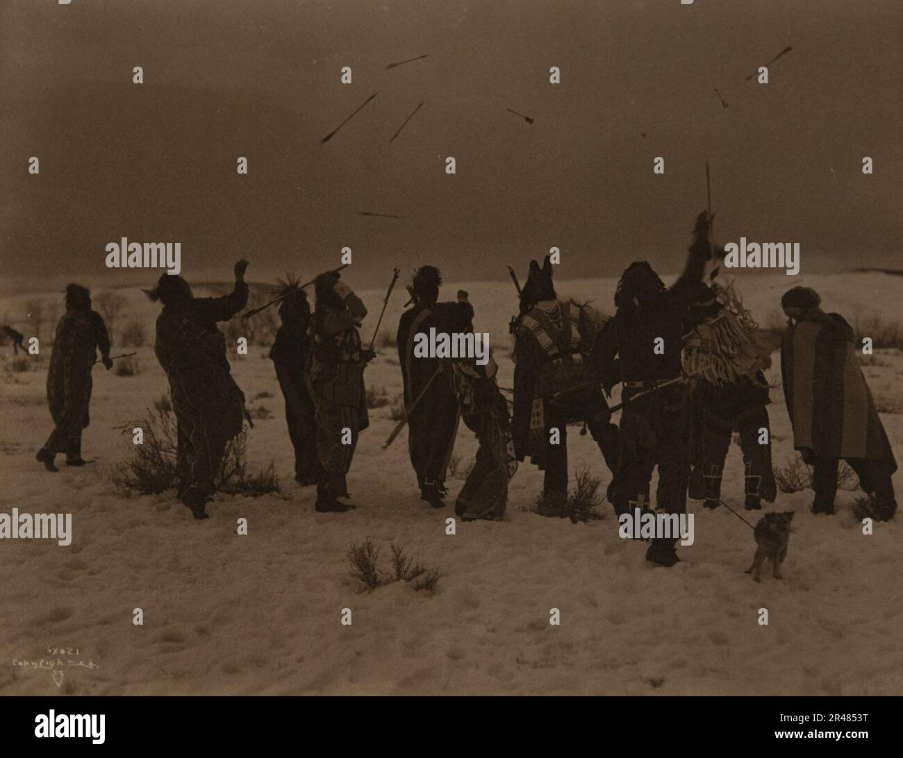 Untitled (the game of arrows Stock Photo - Alamy