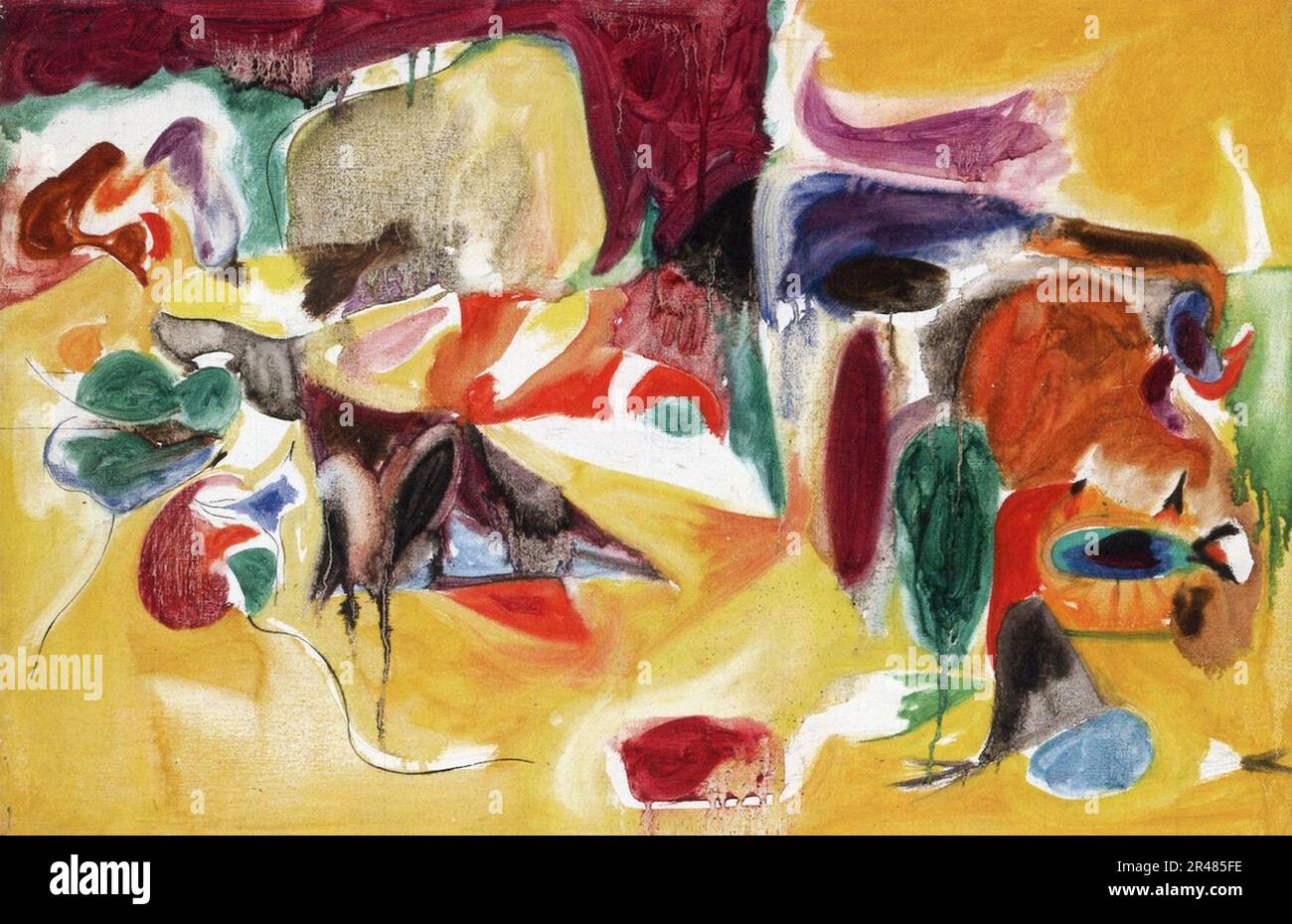 Untitled2. Arshile Gorky Stock Photo - Alamy
