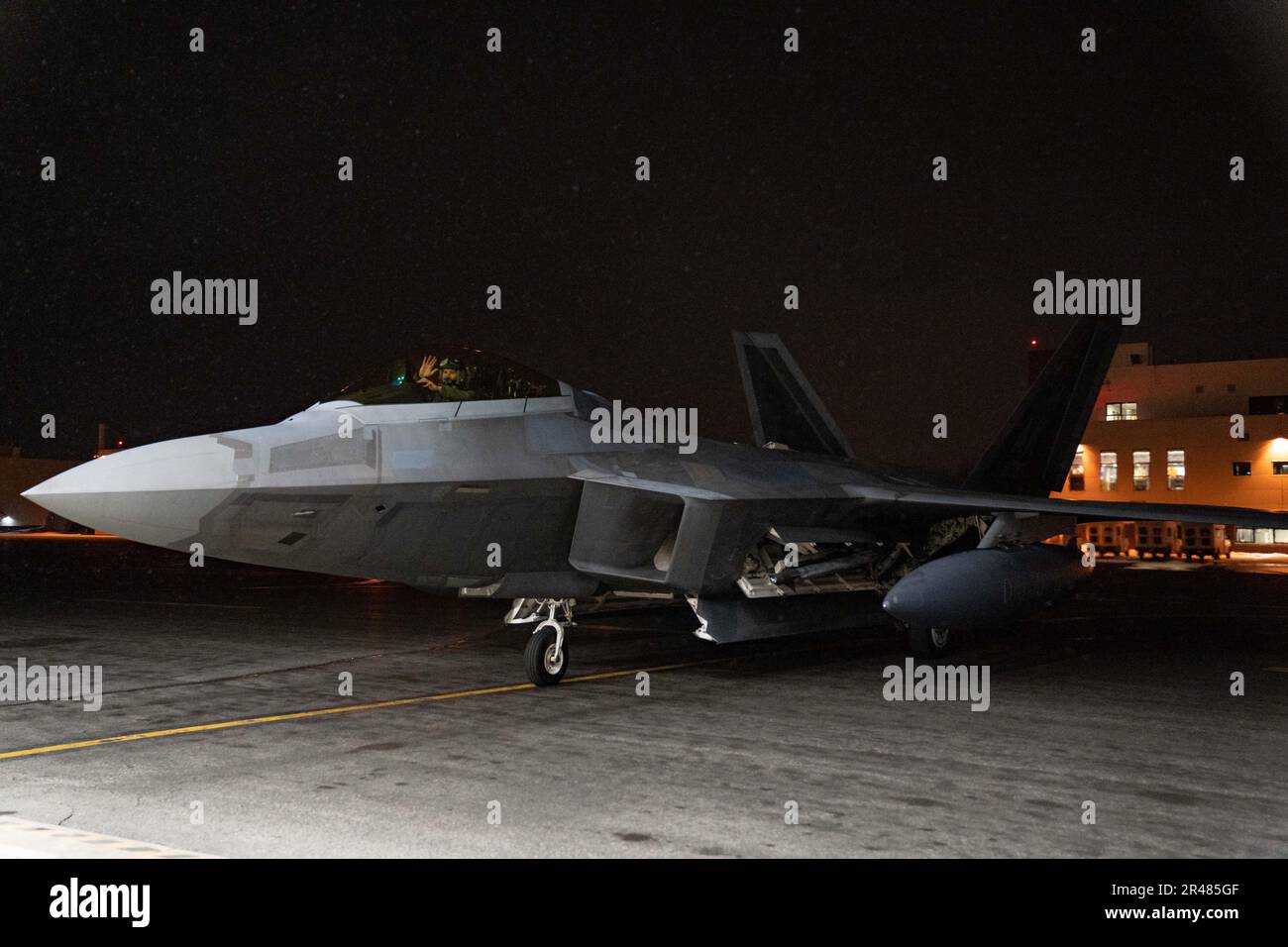 U.S. Air Force Lt. Col. Dustin “Jammer” Johnson, a F-22 pilot and the ...