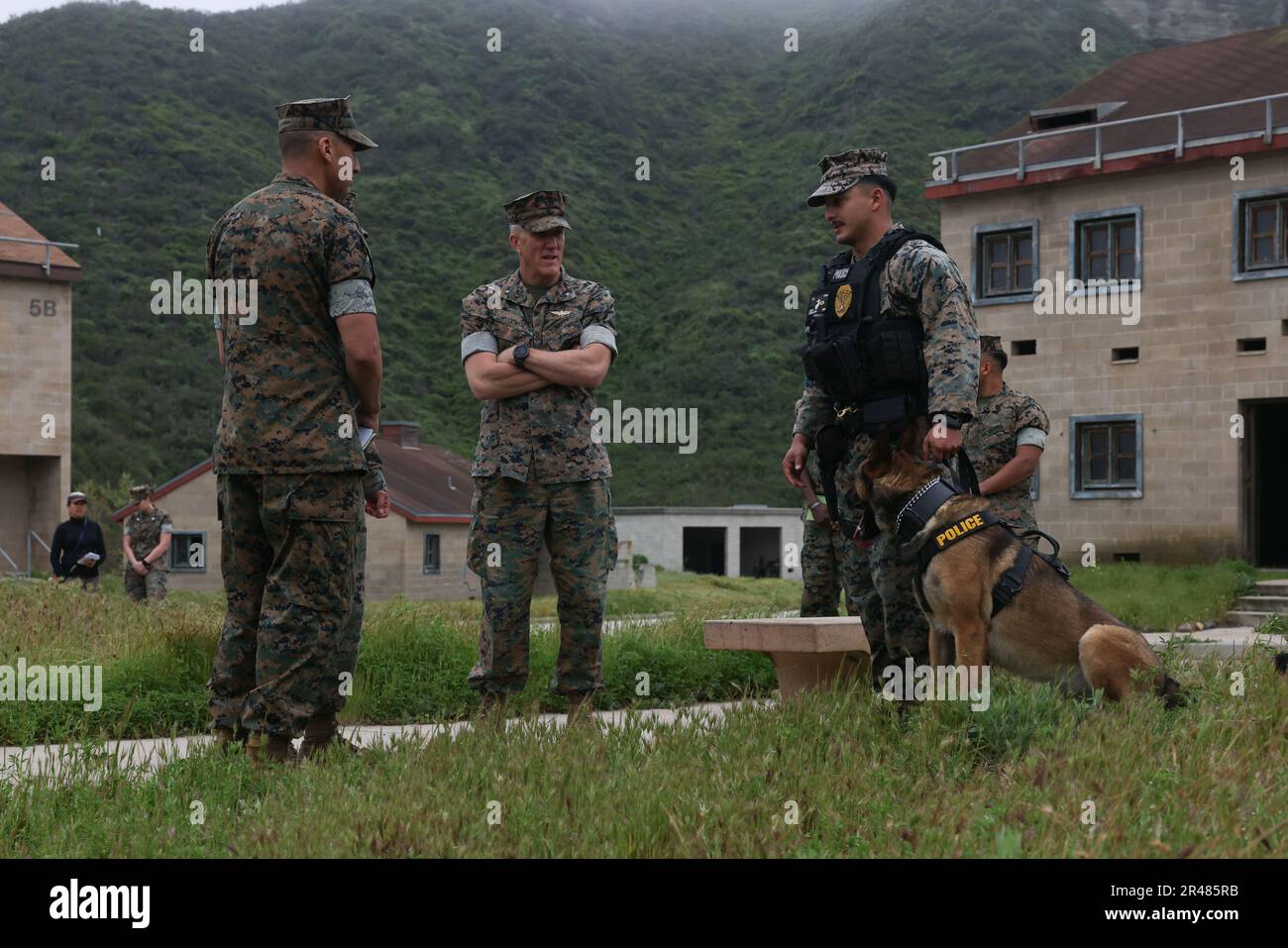 U.S. Marine Brig. Gen. Jason Woodworth, the commanding general of ...