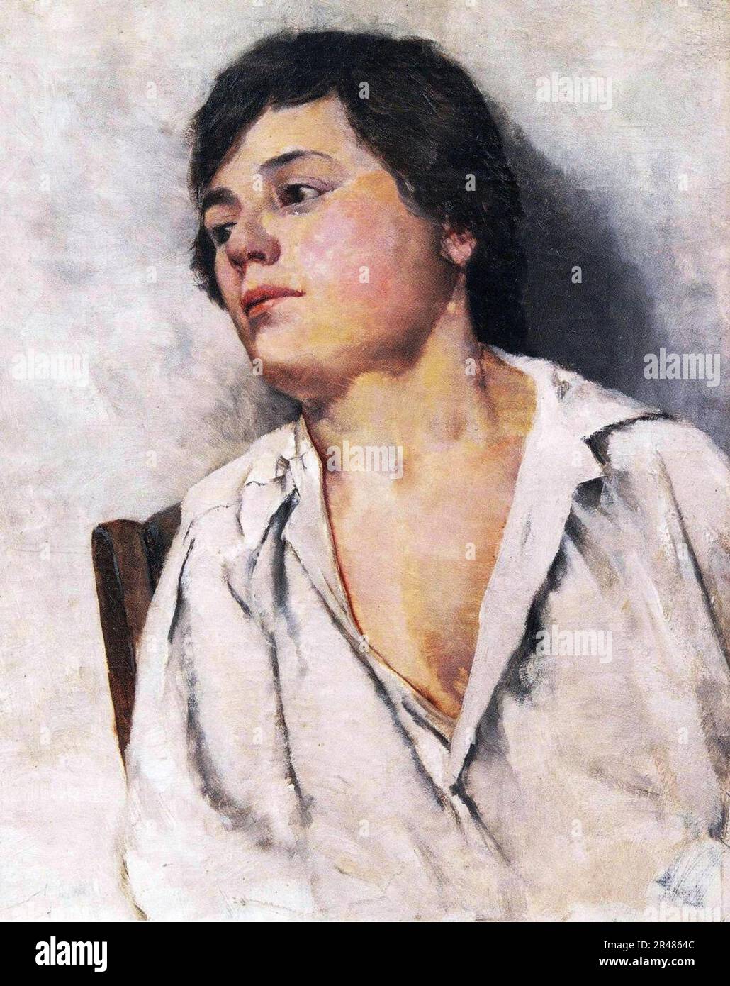 Uotila, Potilas La Salpetrieren sairaalassa Stock Photo - Alamy