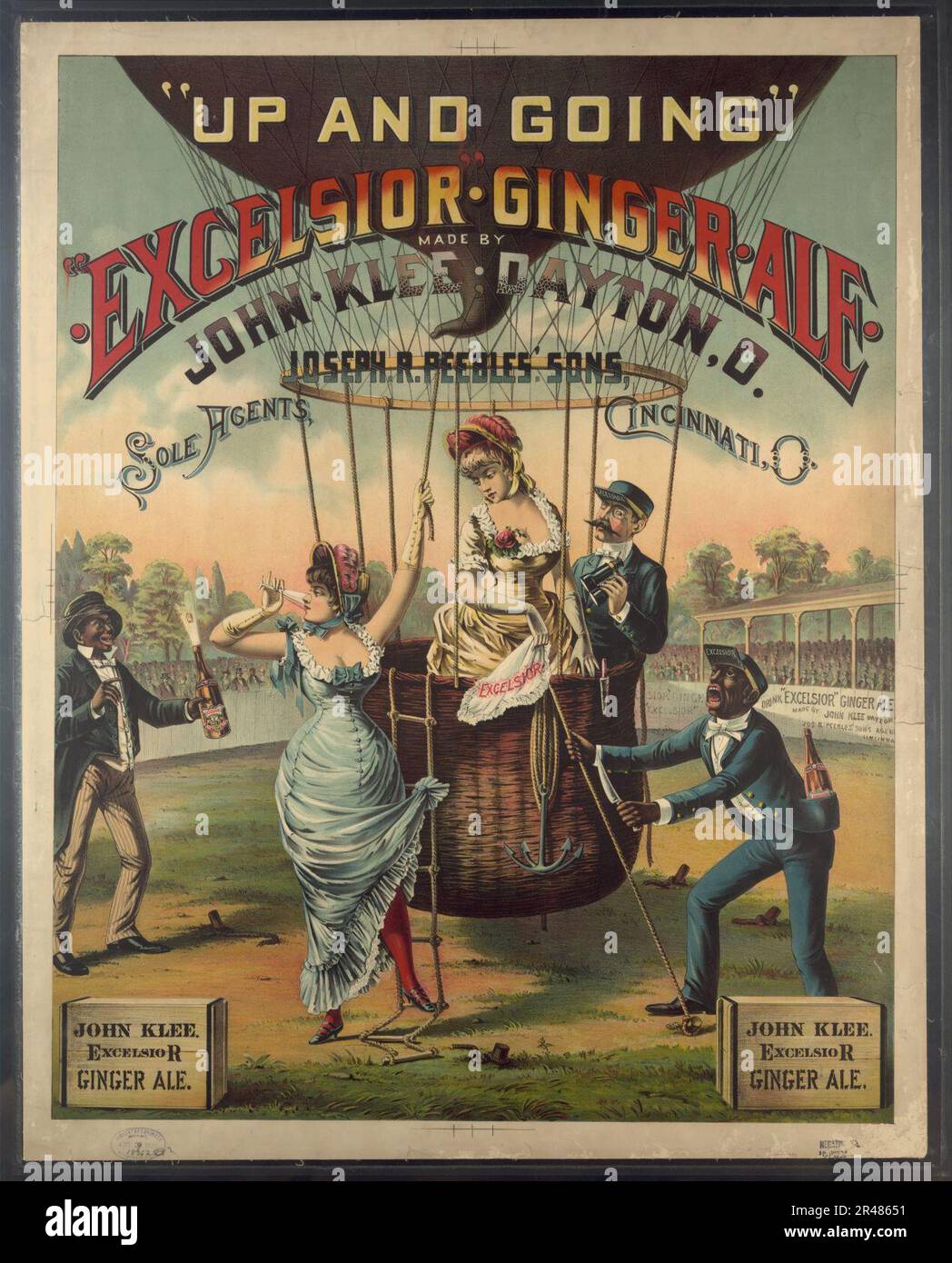 Up and going, Excelsior ginger ale Stock Photo - Alamy