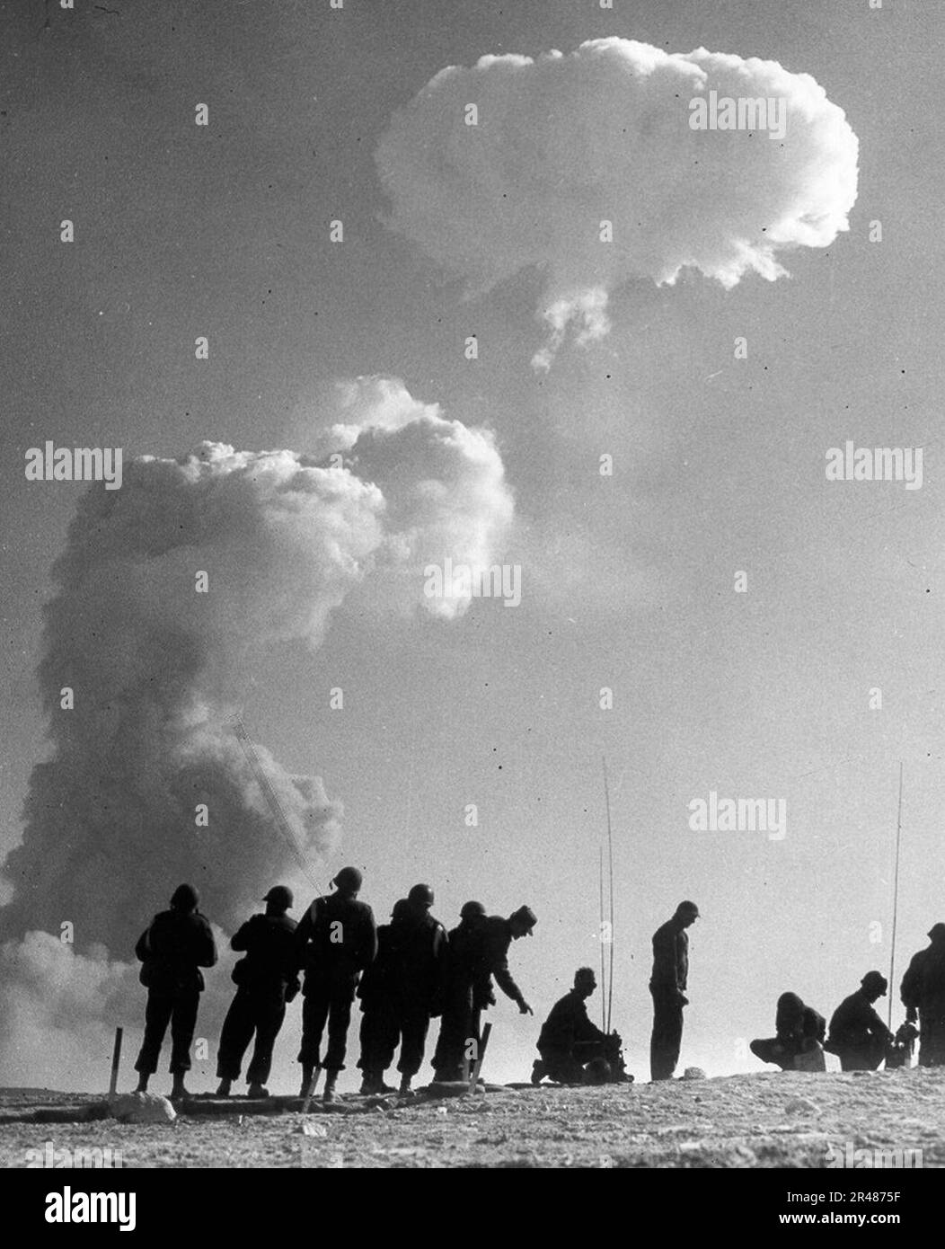 Upshot-Knothole Encore (1953 Stock Photo - Alamy