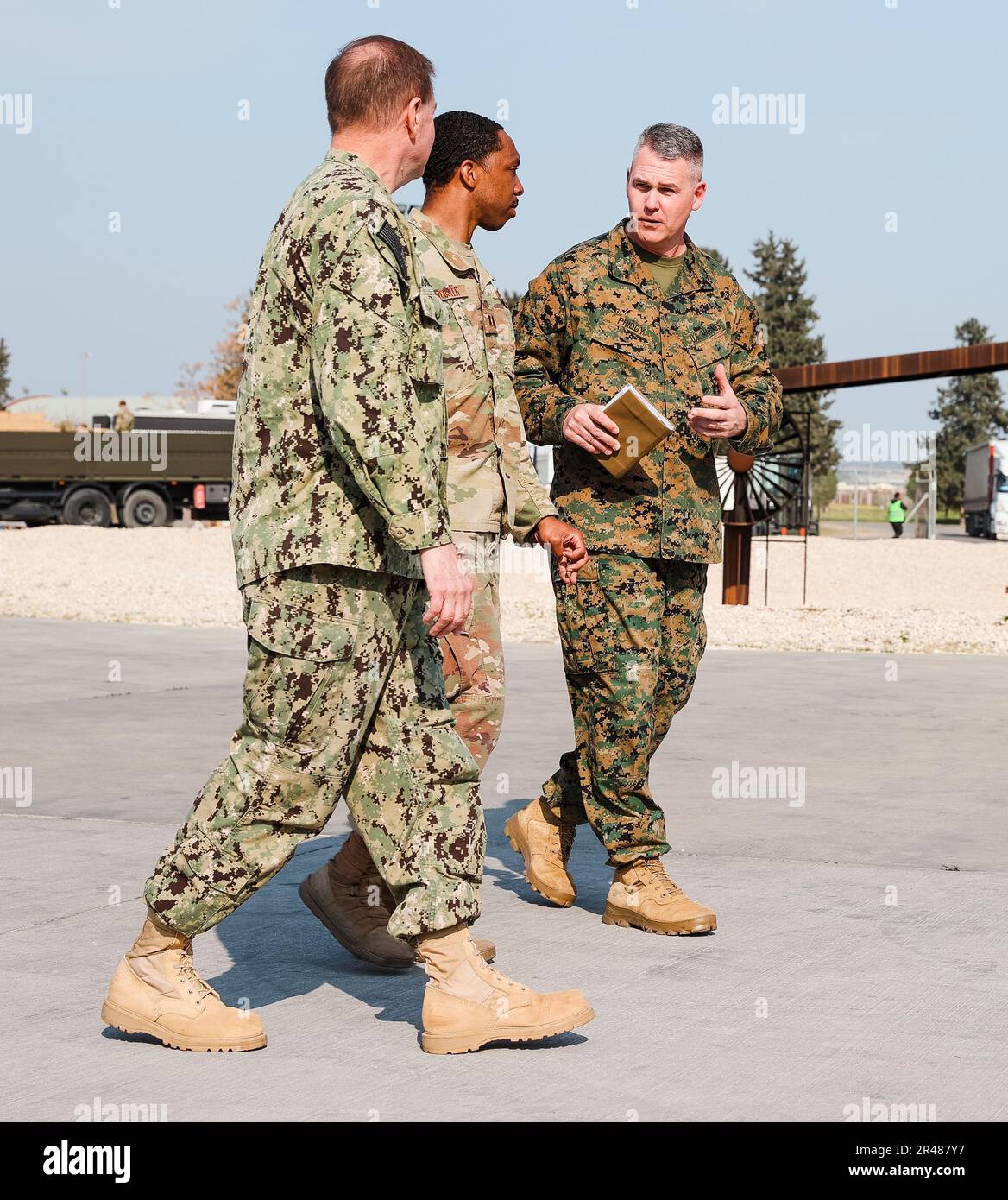 Brigadier Gen. Andrew T. Priddy, Commanding General Task Force 61/2 (TF ...