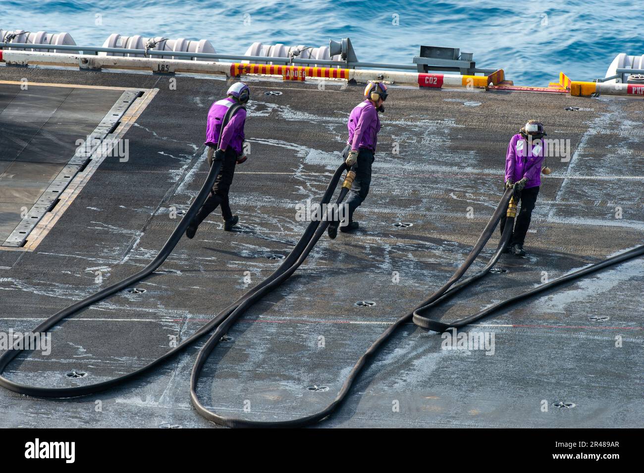 230120-N-KU796-1216 SOUTH CHINA SEA (Jan. 20, 2023) U.S. Navy Sailors ...