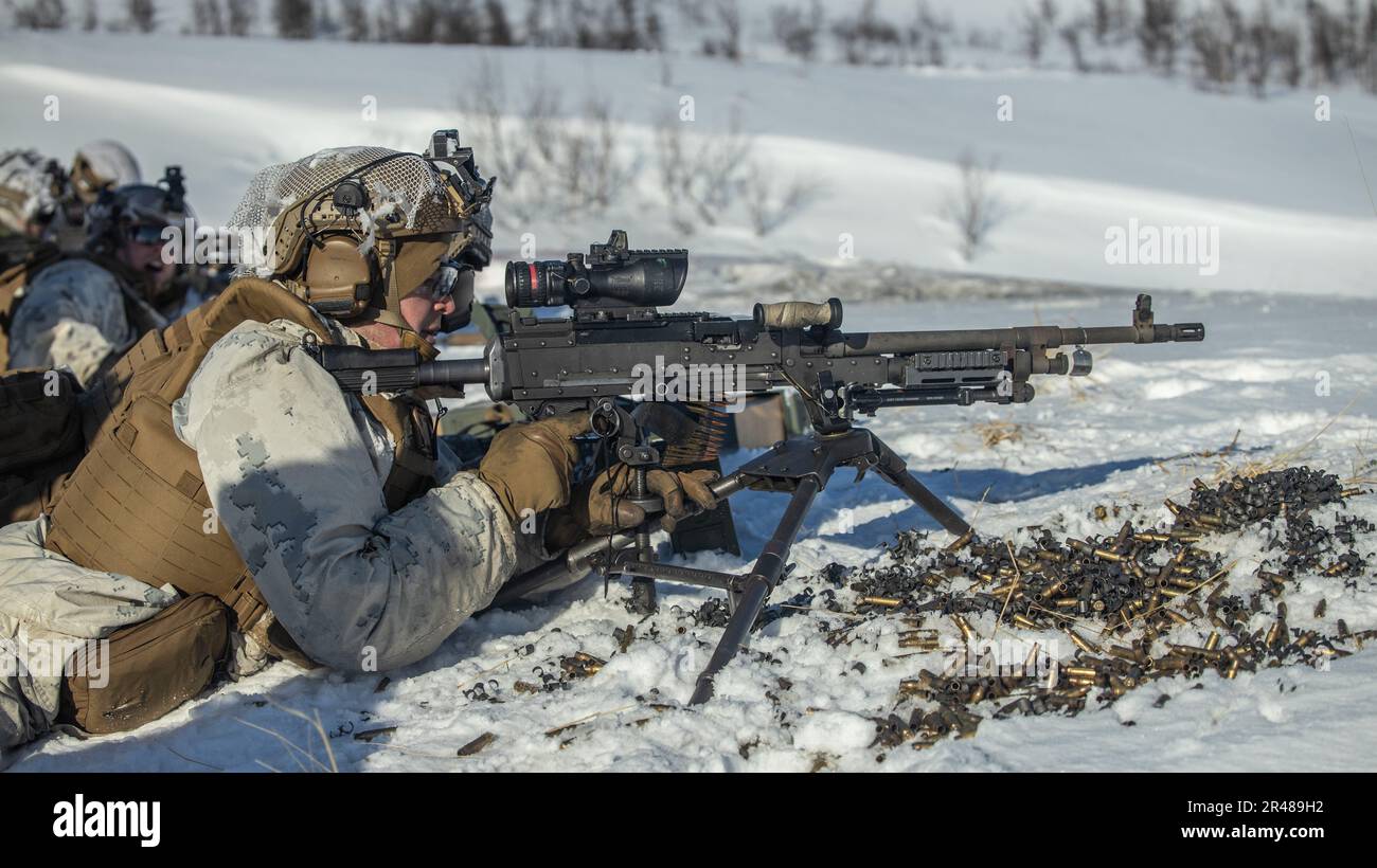 A U.S. Marine with 3rd Battalion, 2d Marine Regiment, 2d Marine ...