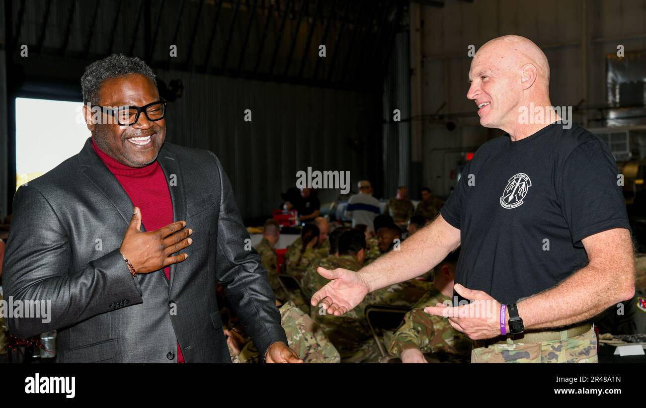 U.S. Air Force Senior Master Sgt. Michael D. Valiente, 177th Maintenance Group equipment ...