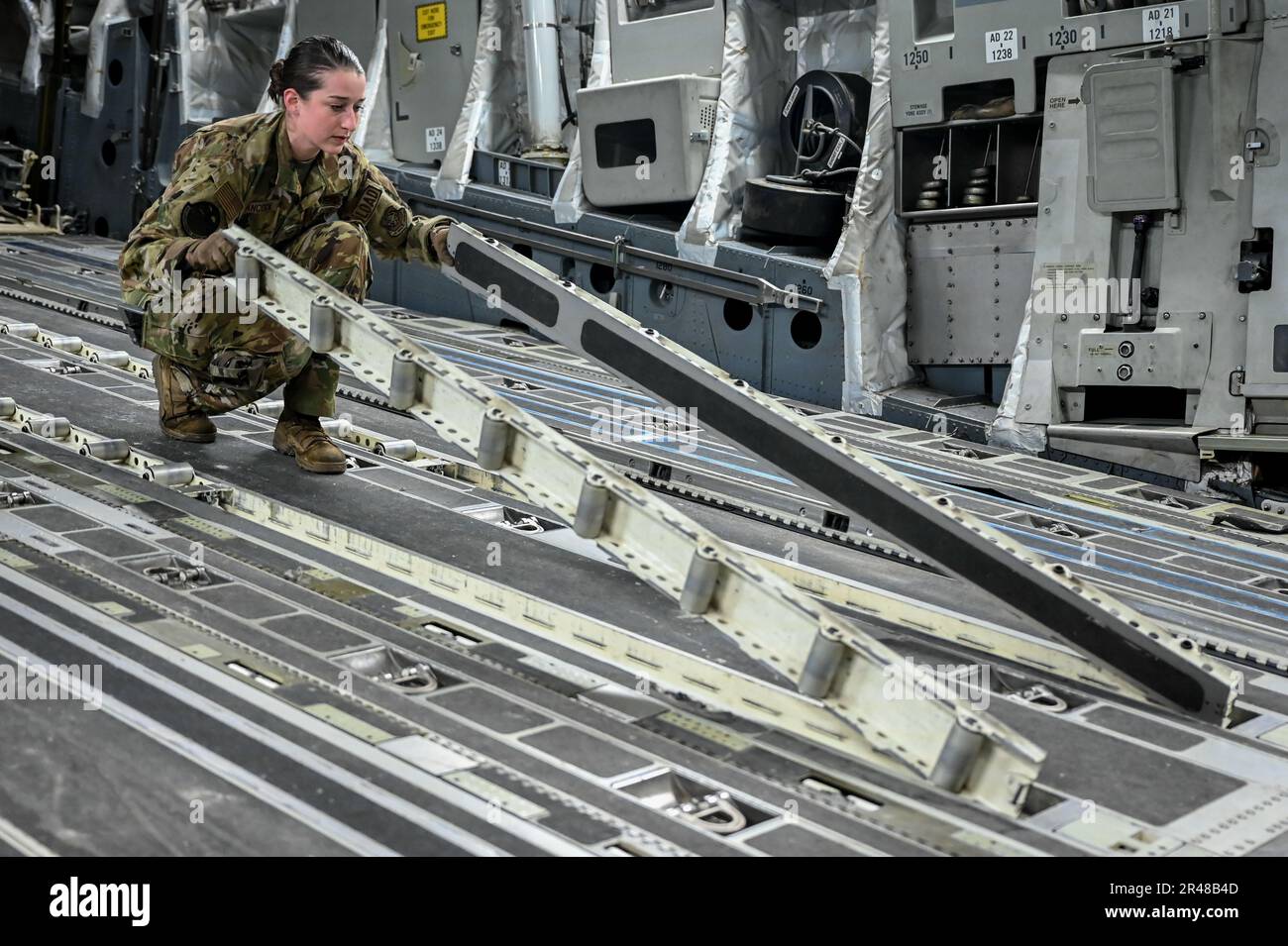 U.S. Air Force Staff Sgt. Erica Hancock, 8th Expeditionary Airlift ...