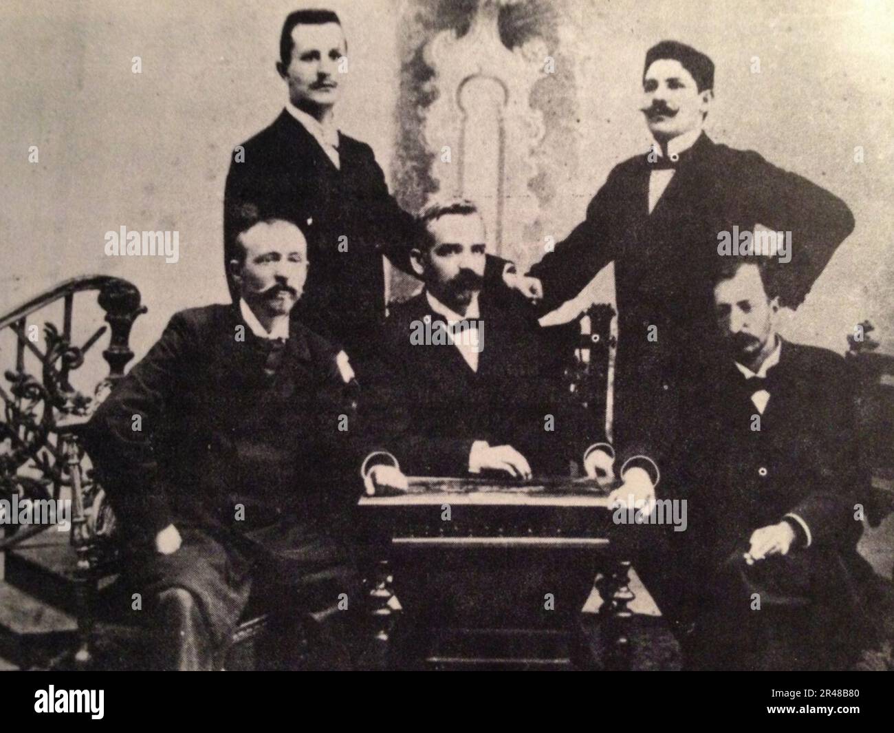 Urednici Gradine iz 1900 Stock Photo - Alamy