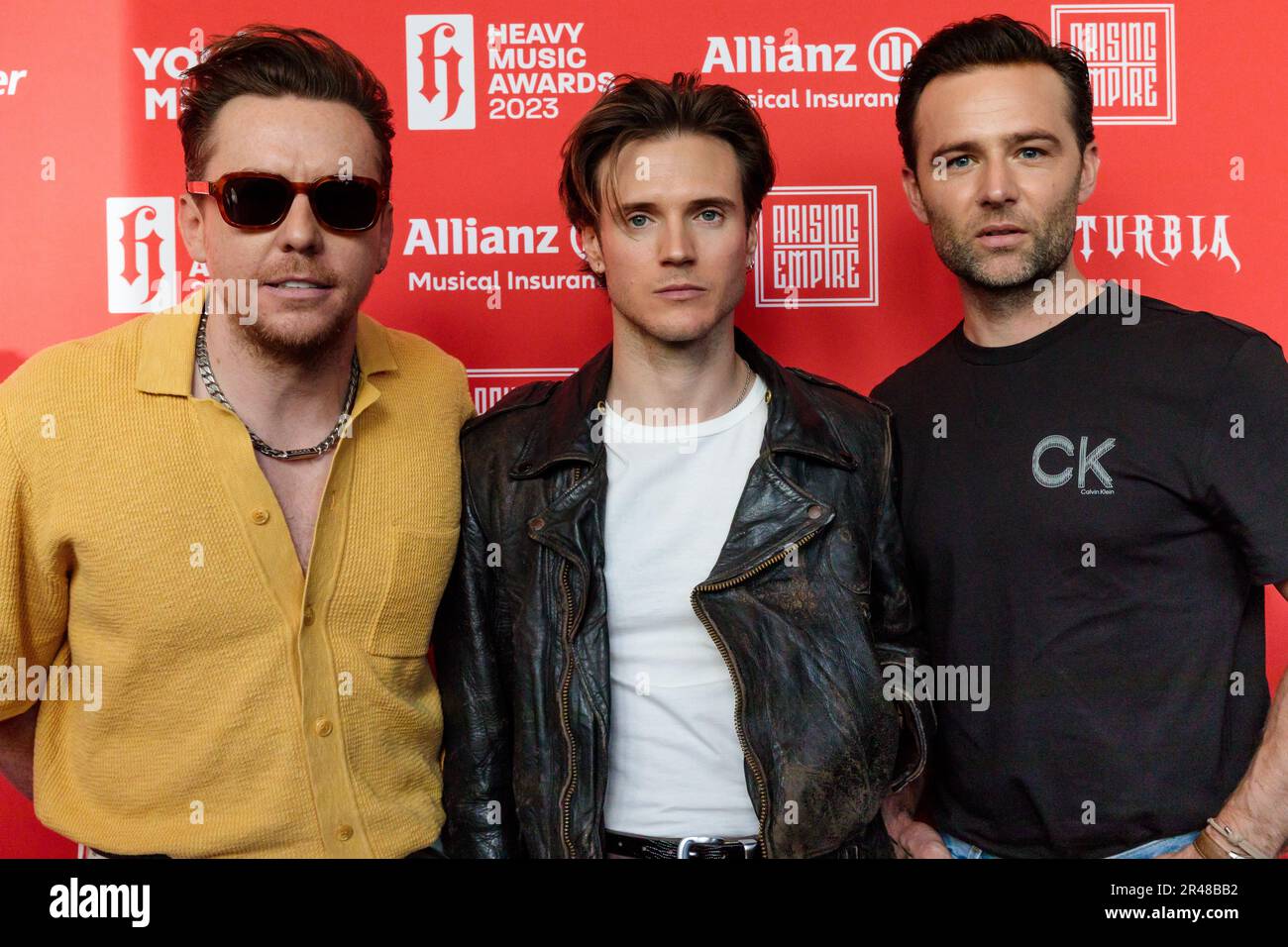 Heavy Music Awards, OVO Arena Wembley, UK. 26th May 2023. McFly (Danny ...
